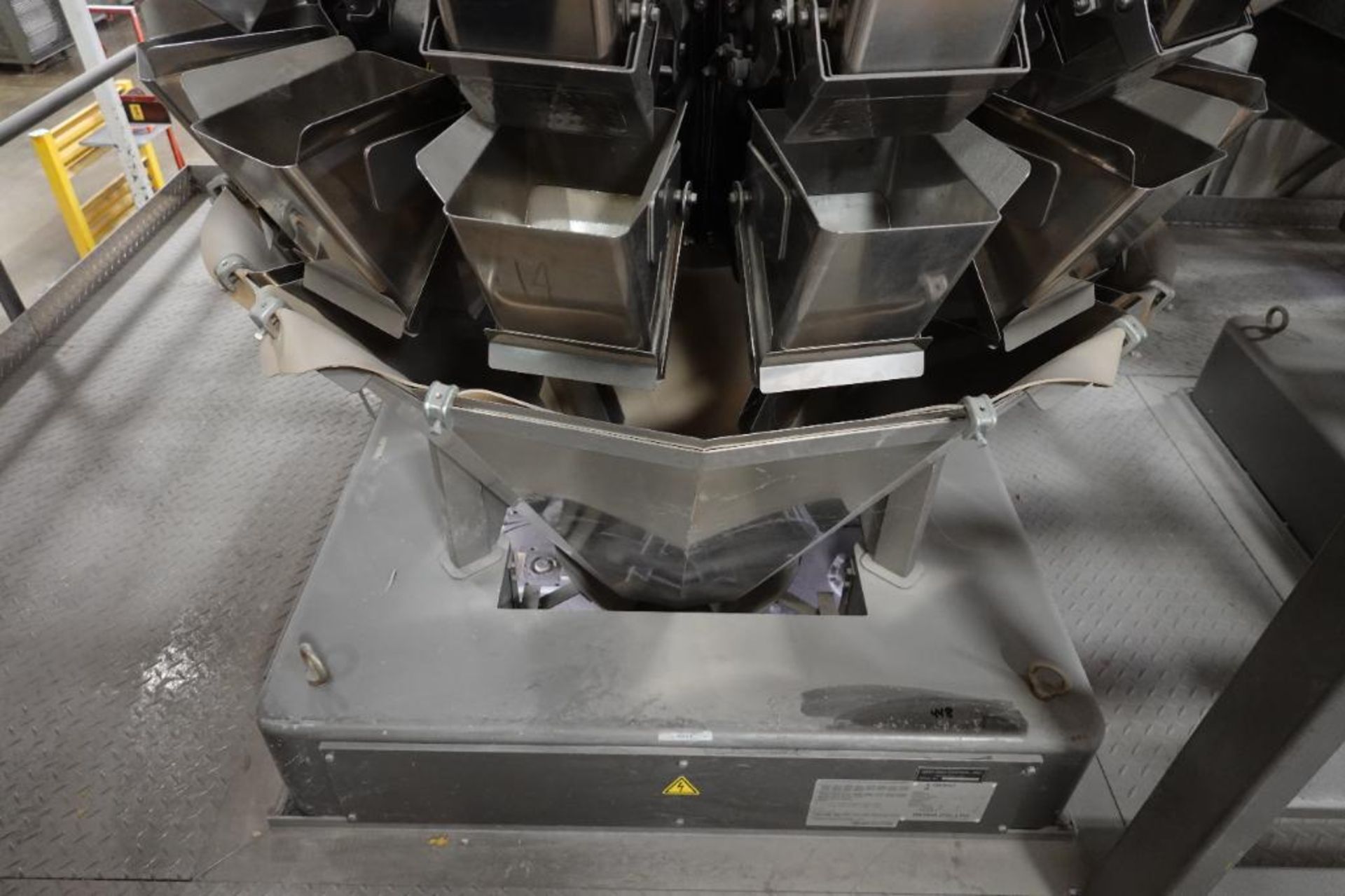 Ishida 14 head combination weigher, 14 bucket scale, Model CCW-NZ-214W ...