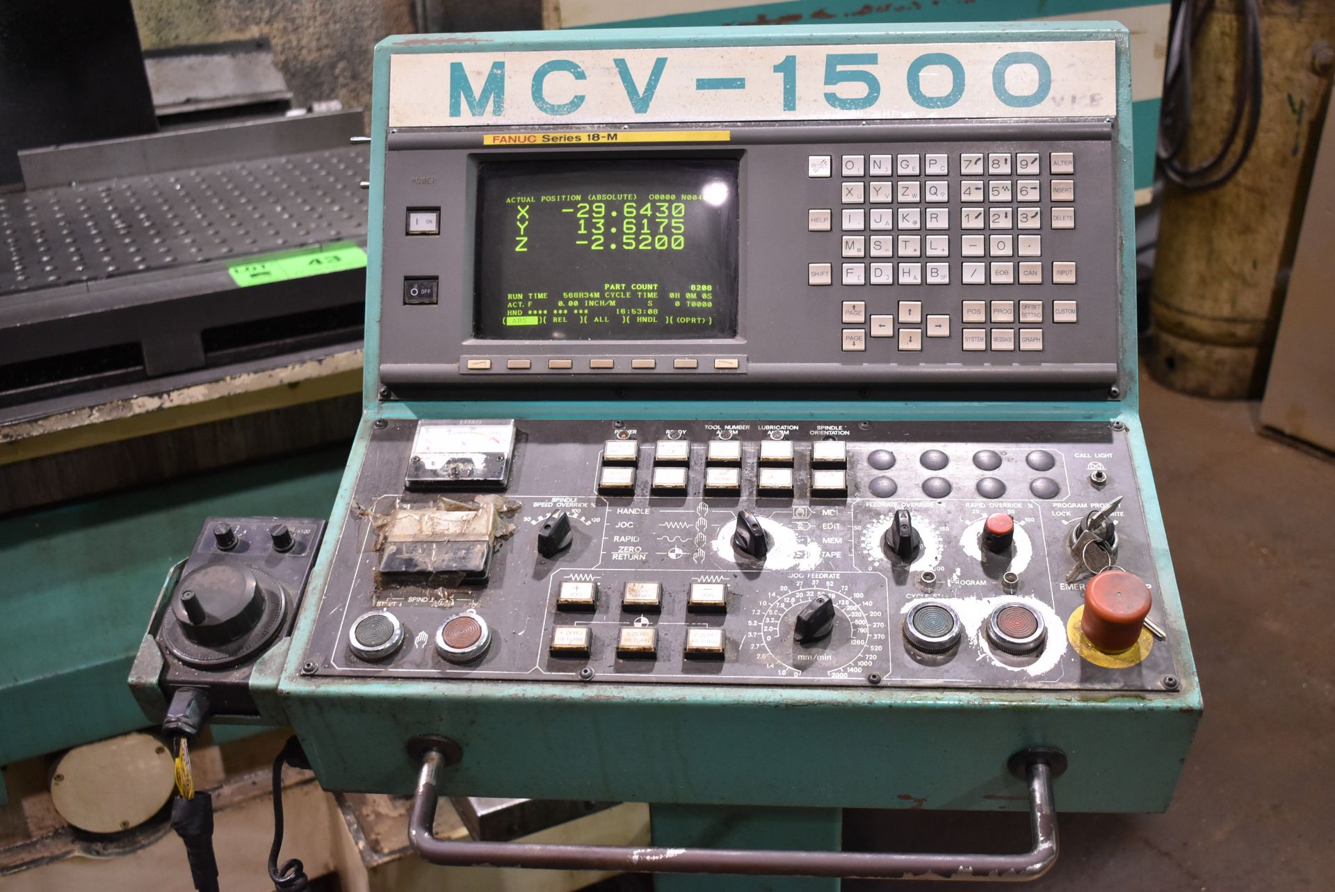 DAHLIH DL - MCV 1500 CNC VERTICAL MACHINING CENTER WITH FANUC SERIES 18 ...