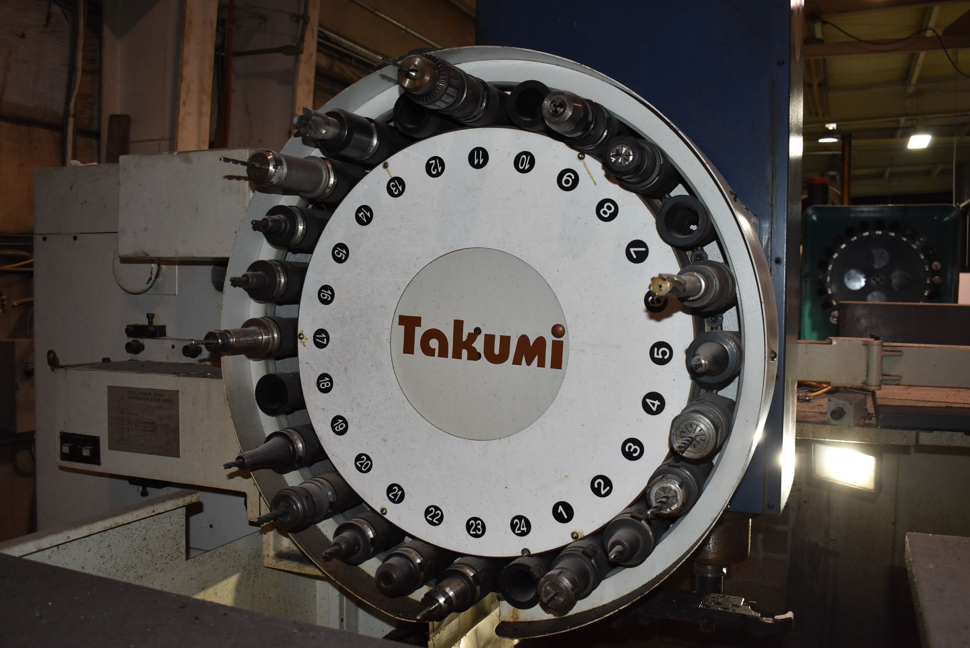 TAKUMI (2004) V11 CNC VERTICAL MACHINING CENTER WITH MITSUBISHI MELDAS ...
