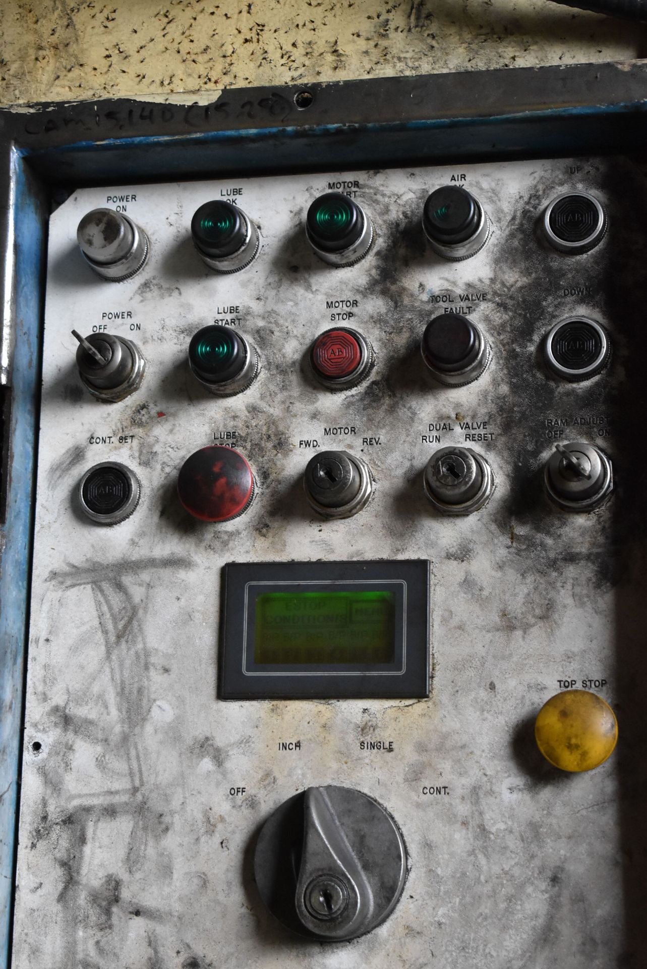DANLY S2-500-84-60 500 TON CAPACITY MECHANICAL DOUBLE CRANK STRAIGHT ...