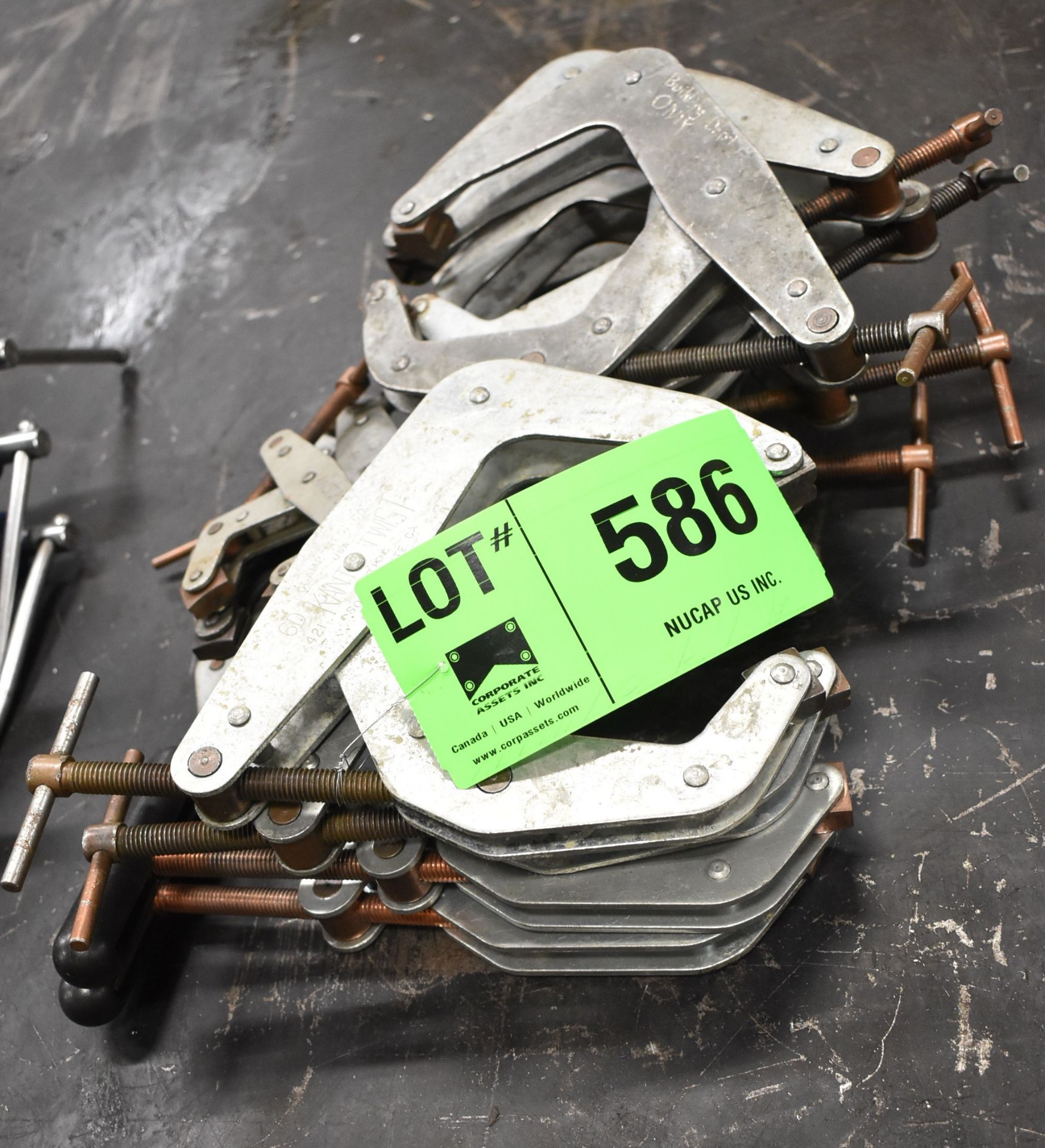 { Choice of lots: 586 } LOT/ KANT TWIST CLAMPS
