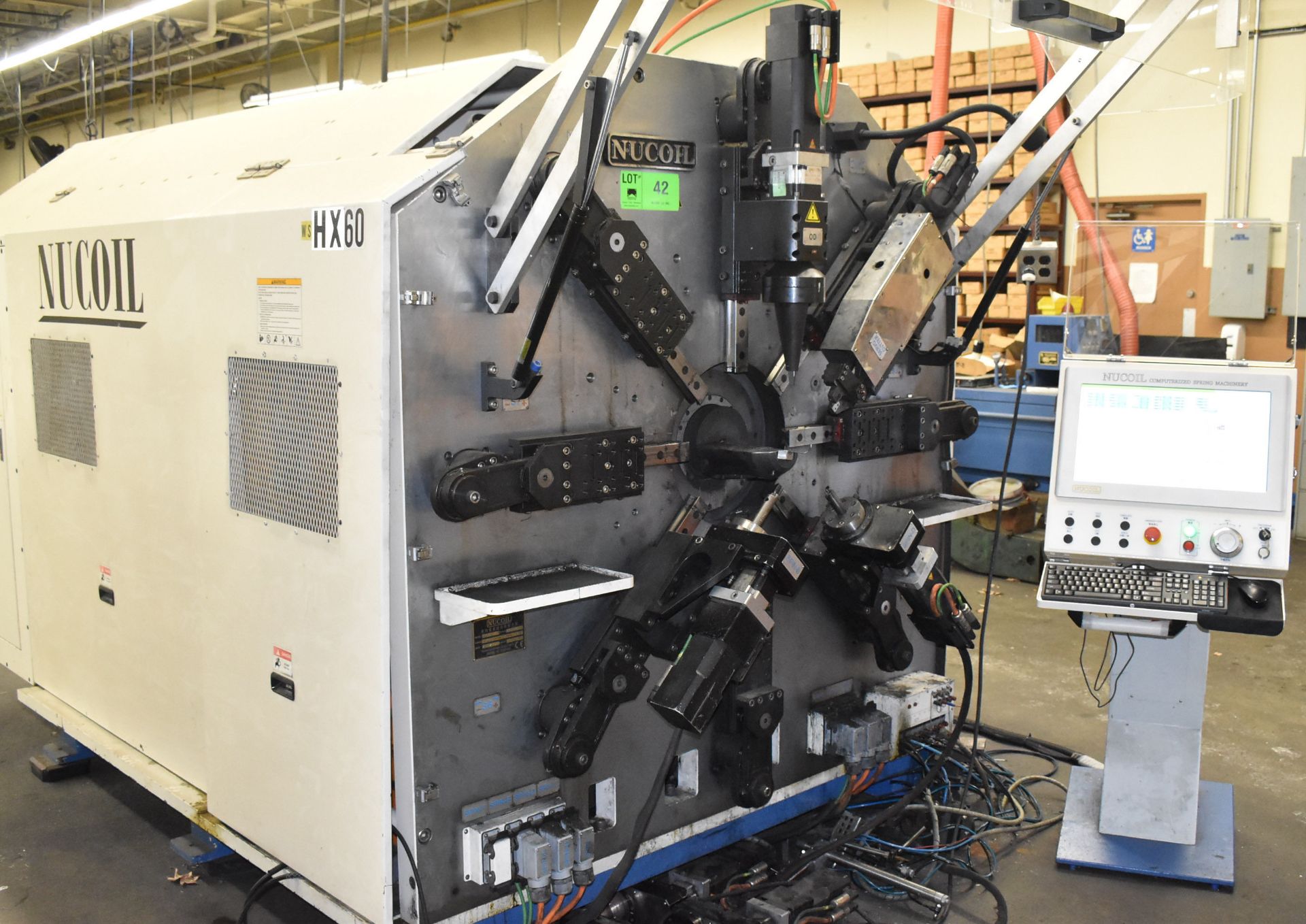 { Choice of lots: 42 } NUCOIL INDUSTRIES (2010) HX-60 21-AXIS HIGH ...