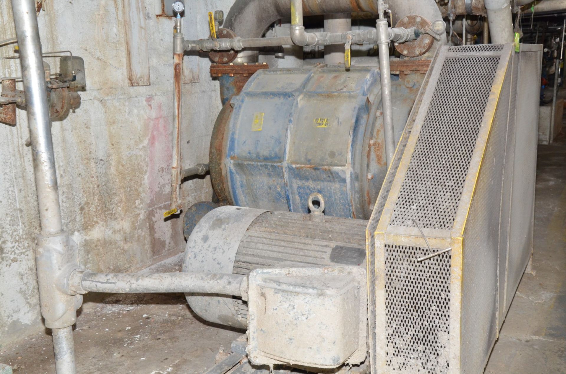 NASH (2007) CL-4002 LIQUID RING SINGLE STAGE VACUUM PUMP WITH 3,700 CFM ...