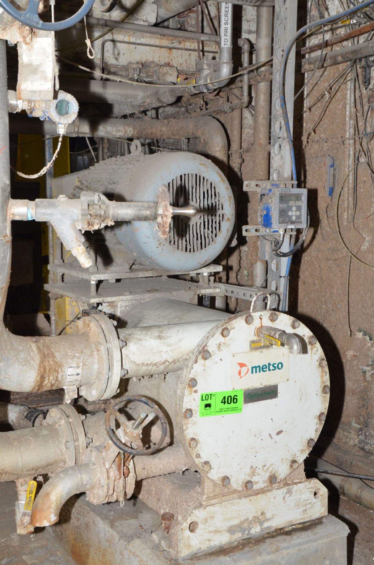 METSO (2013) PROFS-40 HHC STAINLESS STEEL HORIZONTAL HIGH CONSISTENCY ...