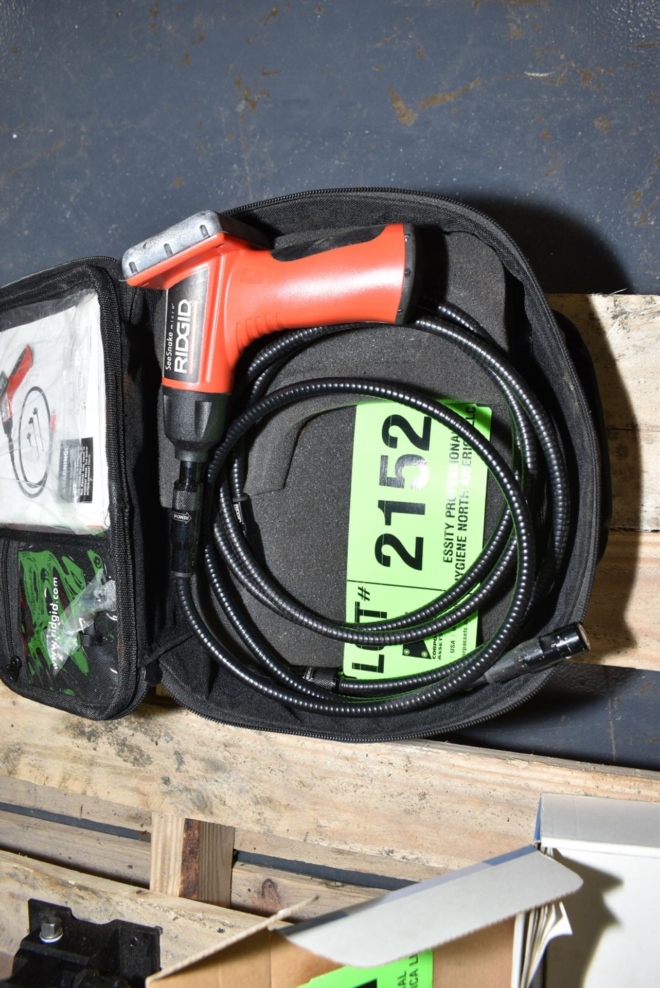 { Choice of lots: 2152 } RIDGID SEESNAKE MICRO VISUAL INSPECTION CAMERA ...