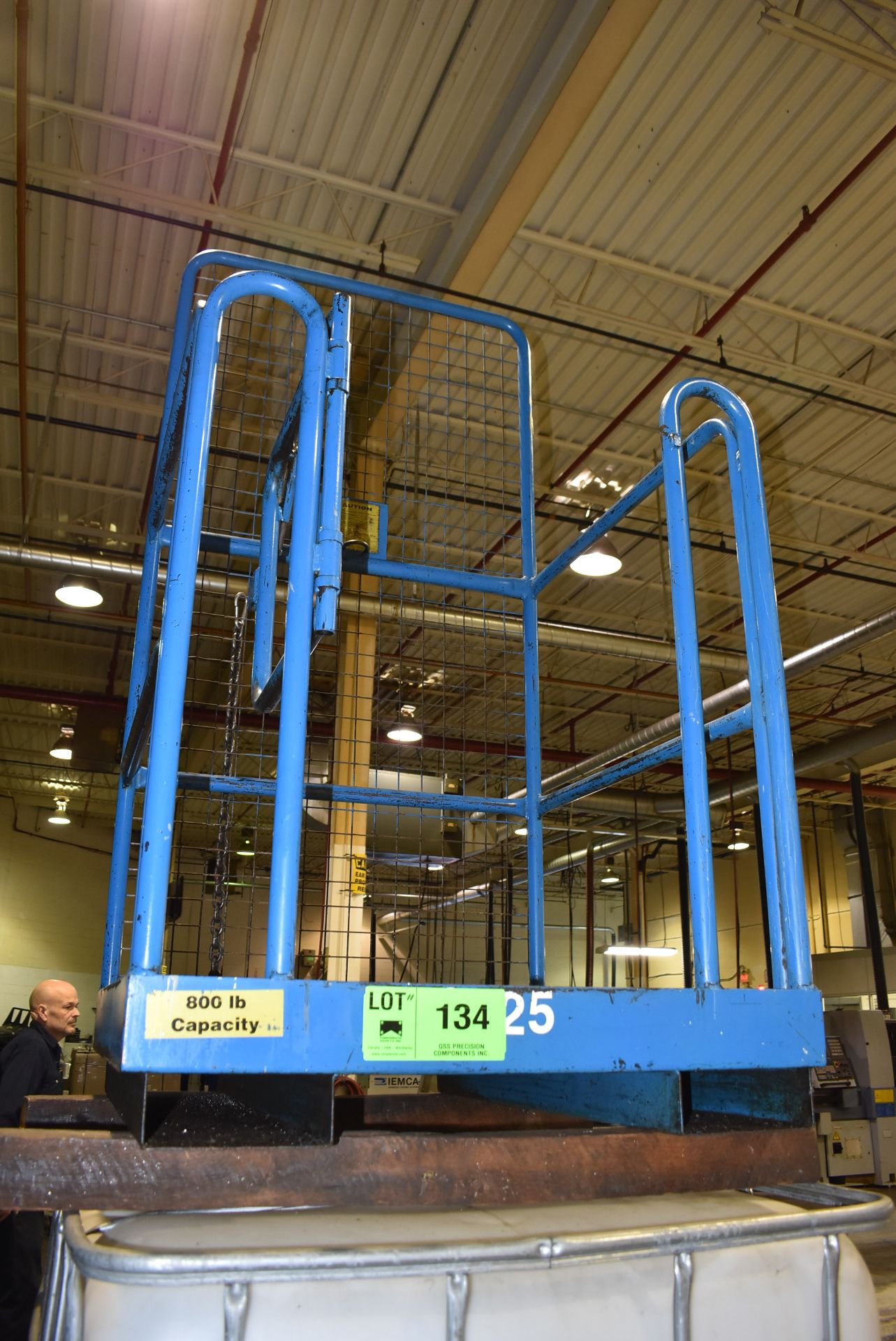 SAFETY CAGE MAN BASKET FORKLIFT ATTACHMENT