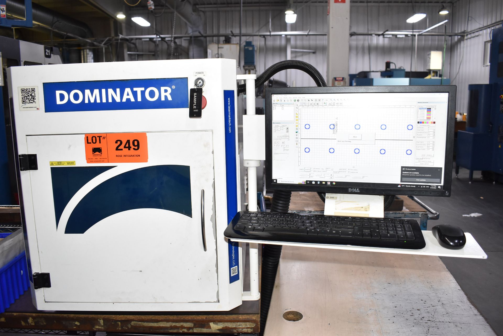LASER MARKING TECHNOLOGIES (2017) COBALT-DOM-20PF DOMINATOR LASER PARTS ...