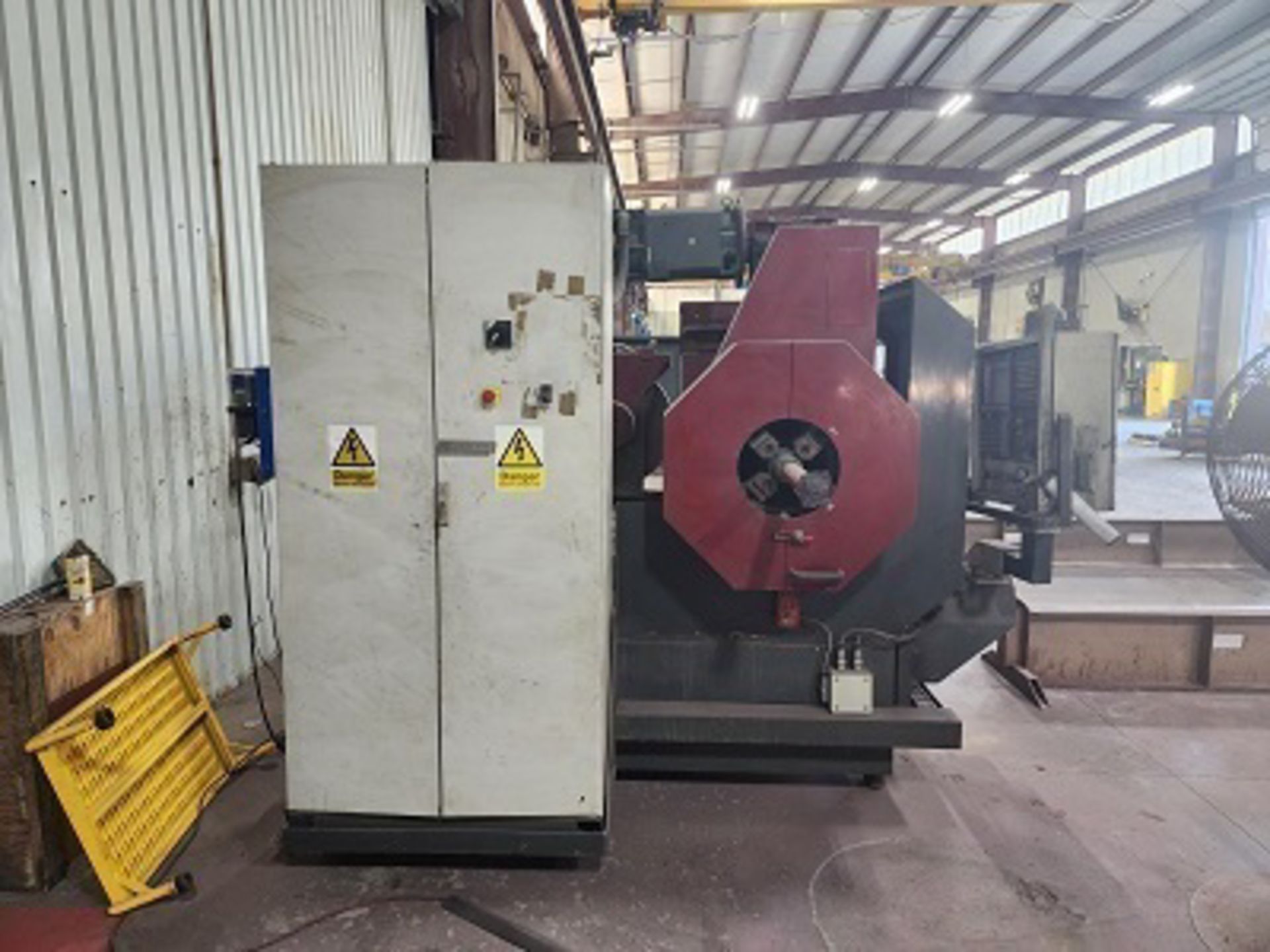 BROADBENT (2012) YORKY OILFIELD CNC GRINDING MACHINE WITH FANUC SERIES ...