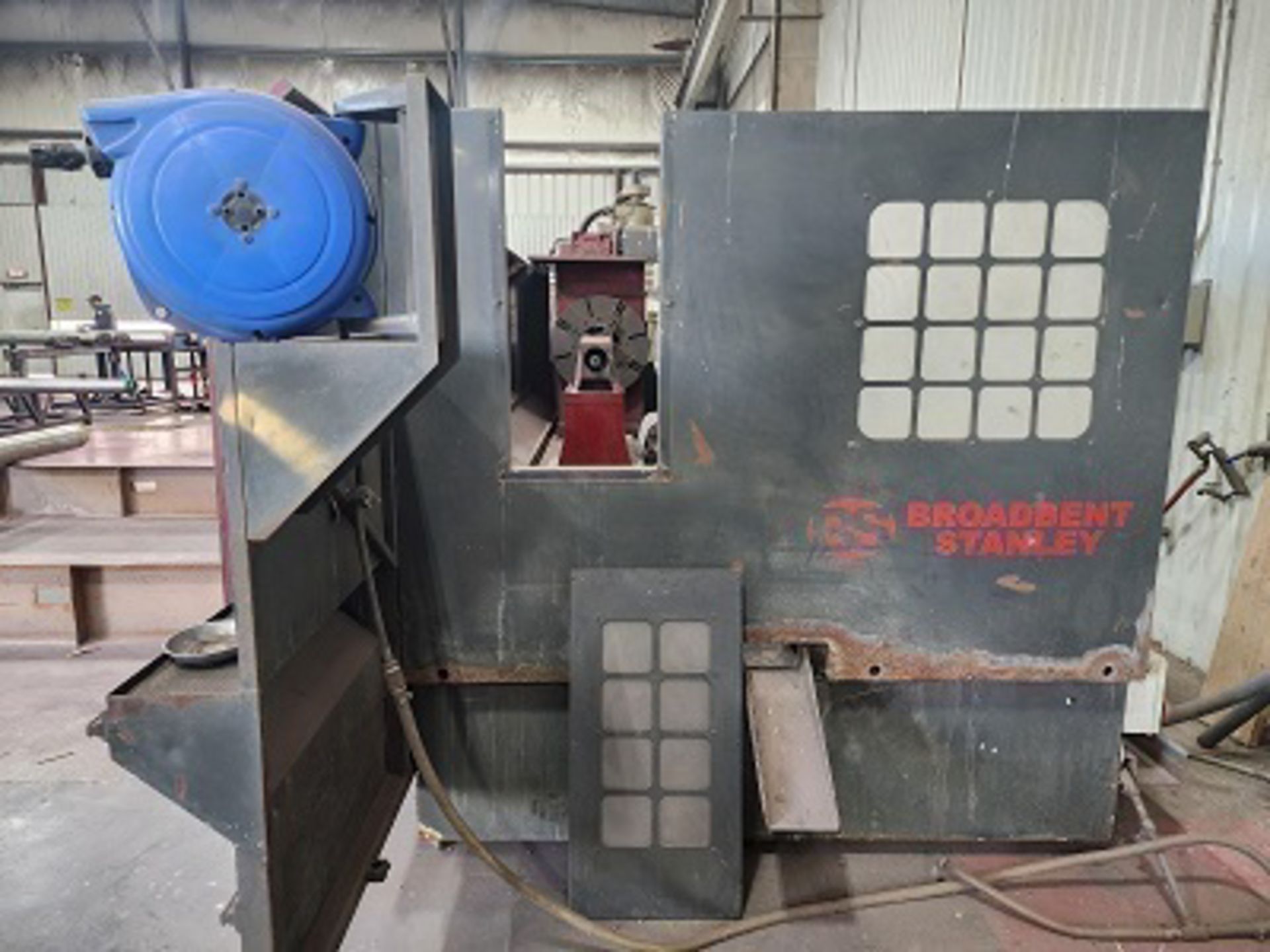 BROADBENT (2012) YORKY OILFIELD CNC GRINDING MACHINE WITH FANUC SERIES ...