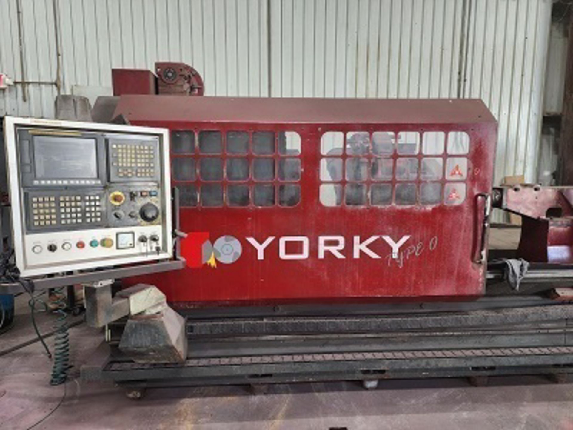 BROADBENT (2012) YORKY OILFIELD CNC GRINDING MACHINE WITH FANUC SERIES ...