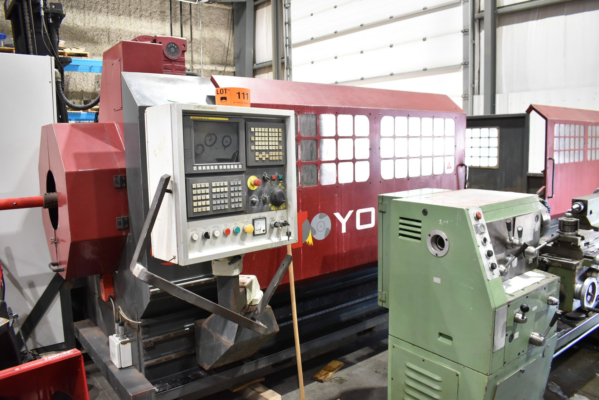 BROADBENT (2012) YORKY OILFIELD CNC GRINDING MACHINE WITH FANUC SERIES ...