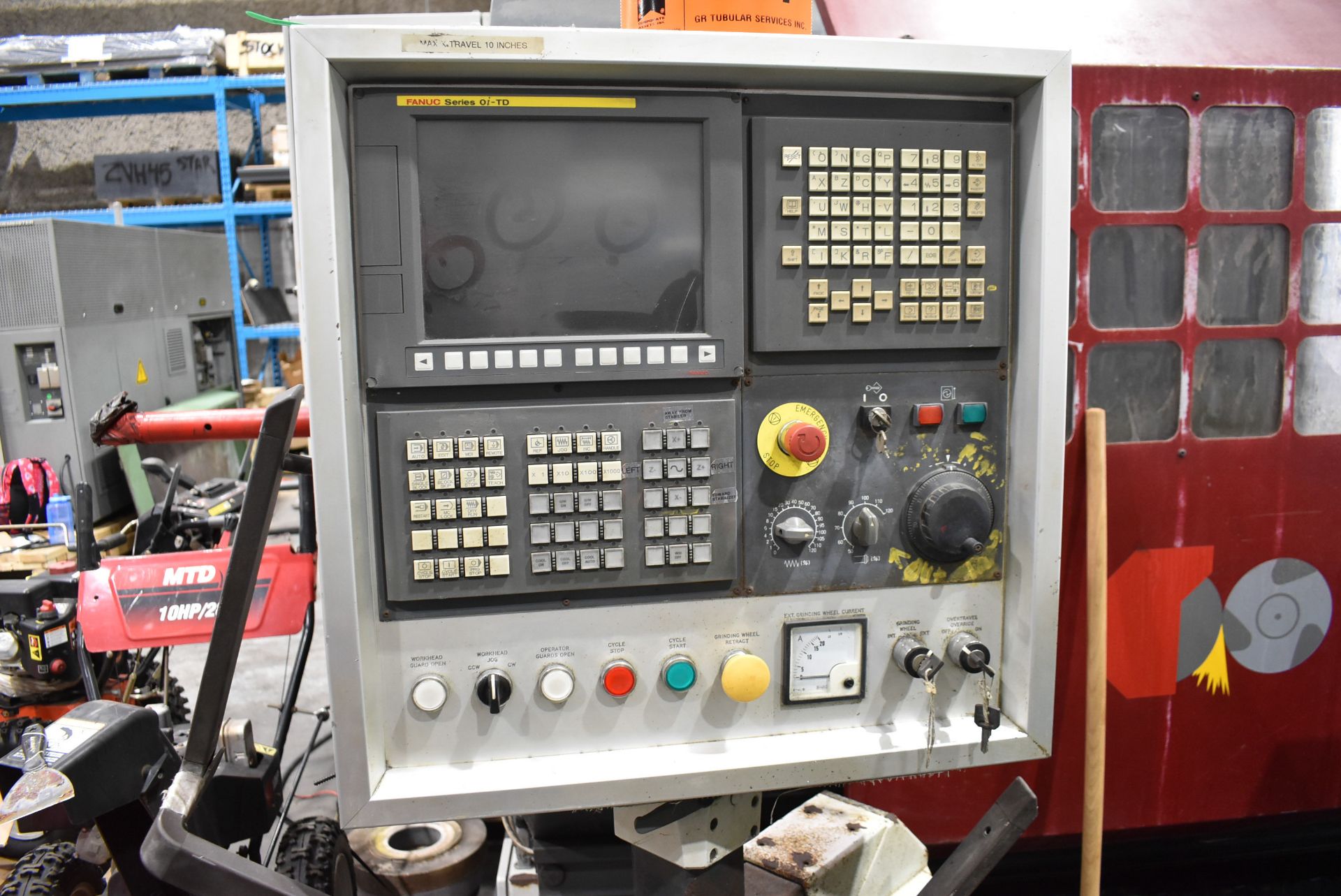 BROADBENT (2012) YORKY OILFIELD CNC GRINDING MACHINE WITH FANUC SERIES ...