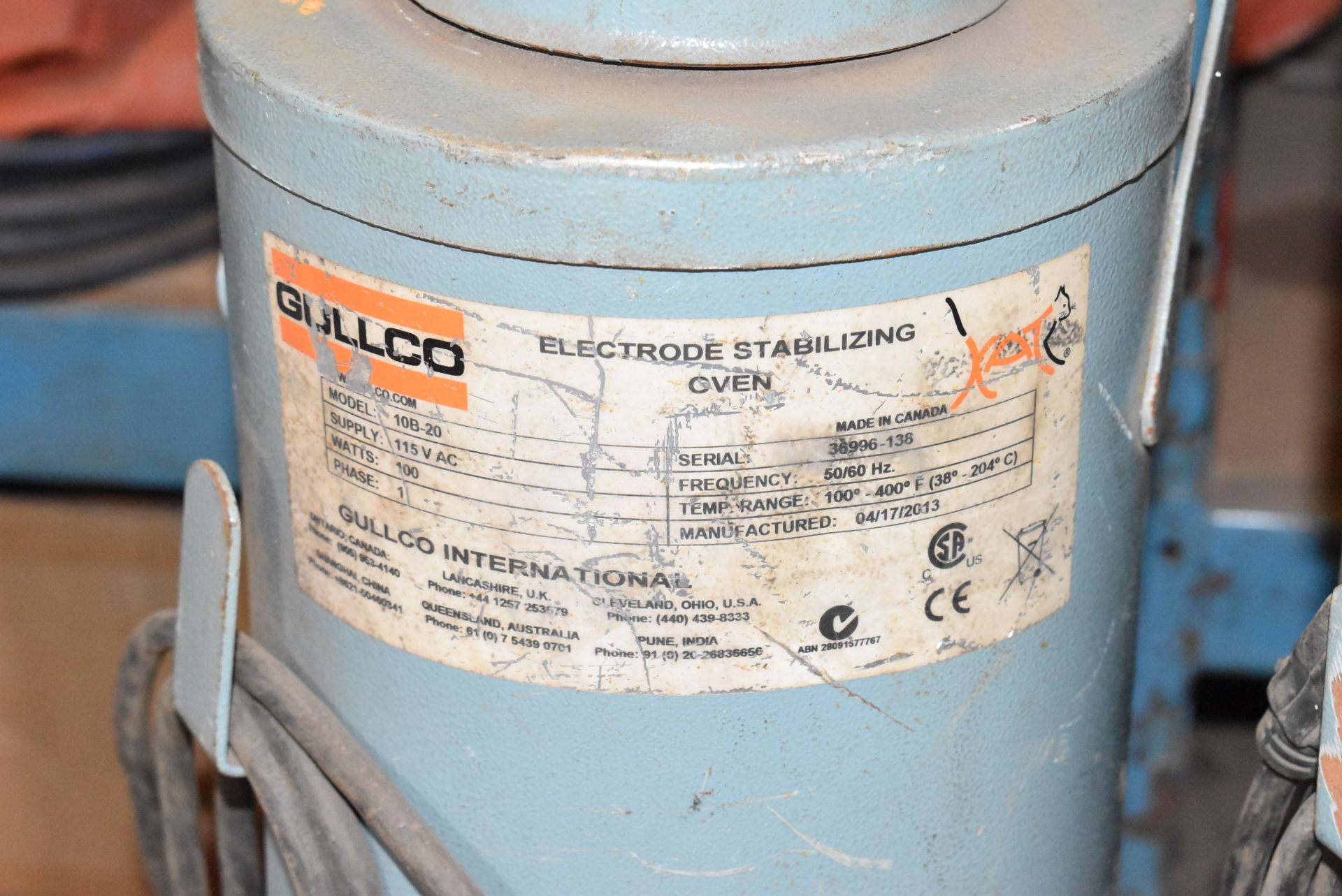 { Choice of lots: 39, 40, 41, 42 } LOT/ (2) GULLCO 10B-20 ELECTRODE ...