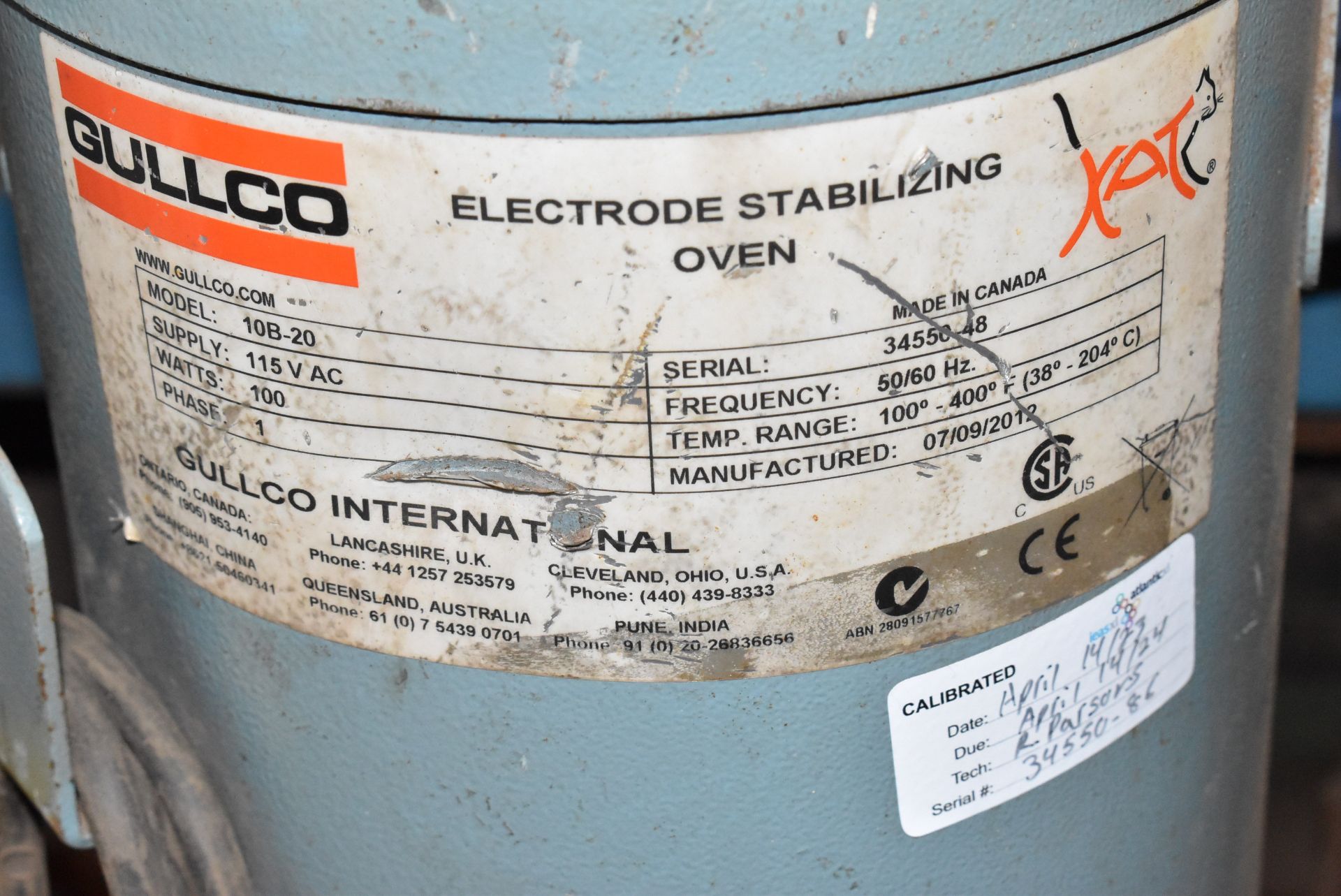 { Choice of lots: 39, 40, 41, 42 } LOT/ (2) GULLCO 10B-20 ELECTRODE ...