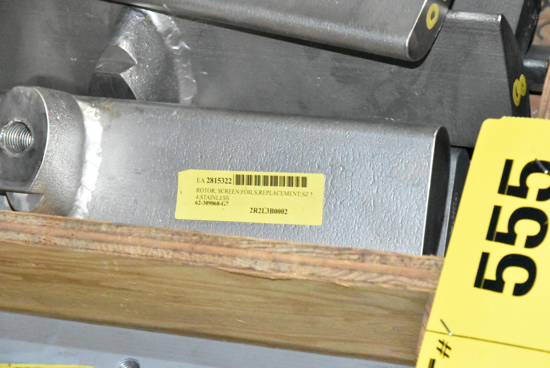 { Choice of lots: 555 } LOT/ FRAMES AND PARTS [RIGGING FEE FOR LOT #555 ...