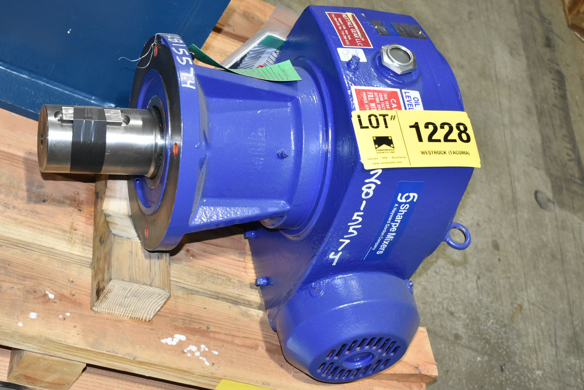 { Choice of lots: 1228 } DELROYD 23.5:1 RATIO WORM GEAR [RIGGING FEES ...