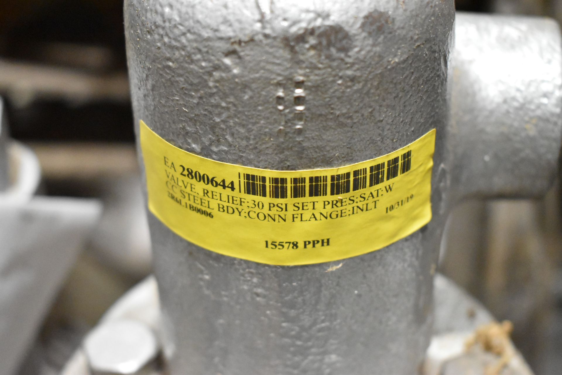 { Choice of lots: 1539, 1540, 1542, 1543 } LOT/ SAFETY RELIEF VALVES ...