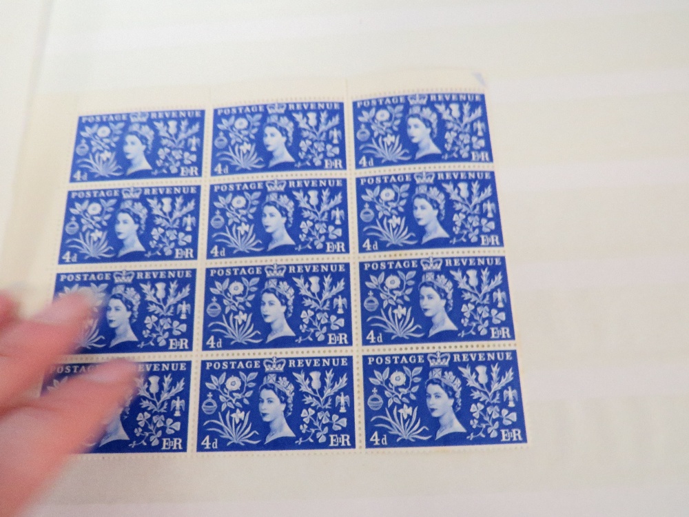 A COLLECTION OF STAMPS QV- QE11 INCLUDING IMPERF TWO PENNY BLUE AND ...