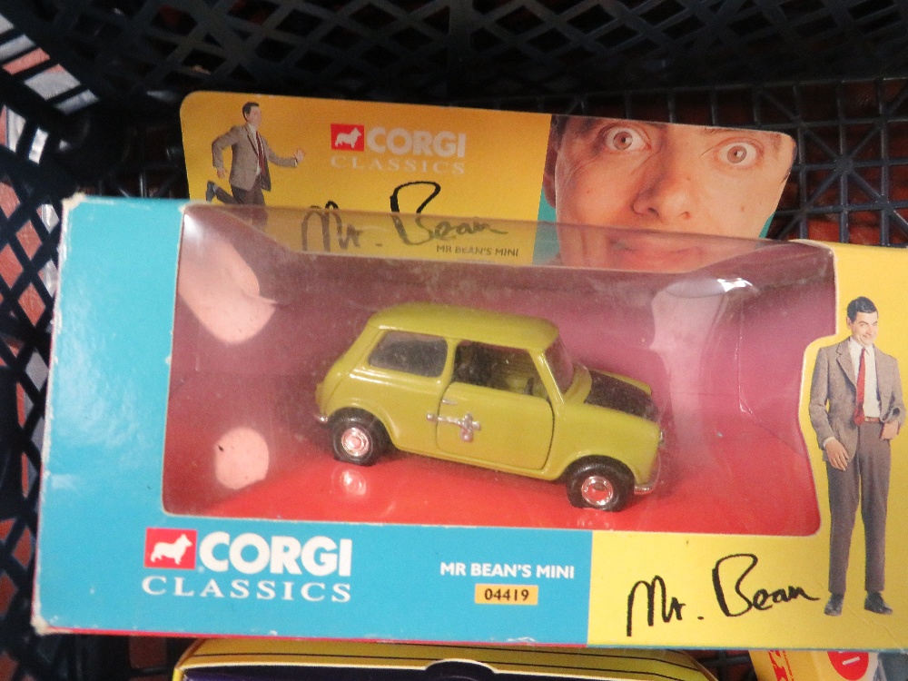 A BOXED CORGI GREEN HORNET BLACK BEAUTY CAR 268, BOXED MR BEAN CORGI ...