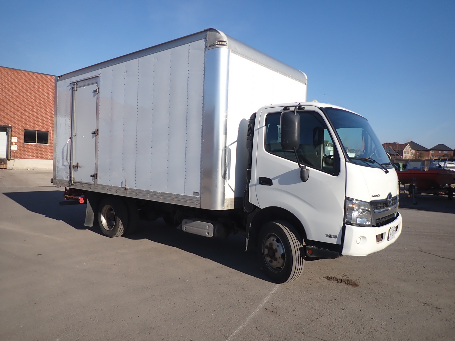 2019 HINO 195 CAB-OVER BOX TRUCK W/ MULTIVANS 16'L BOX W/ SIDE DOOR, 2X ...