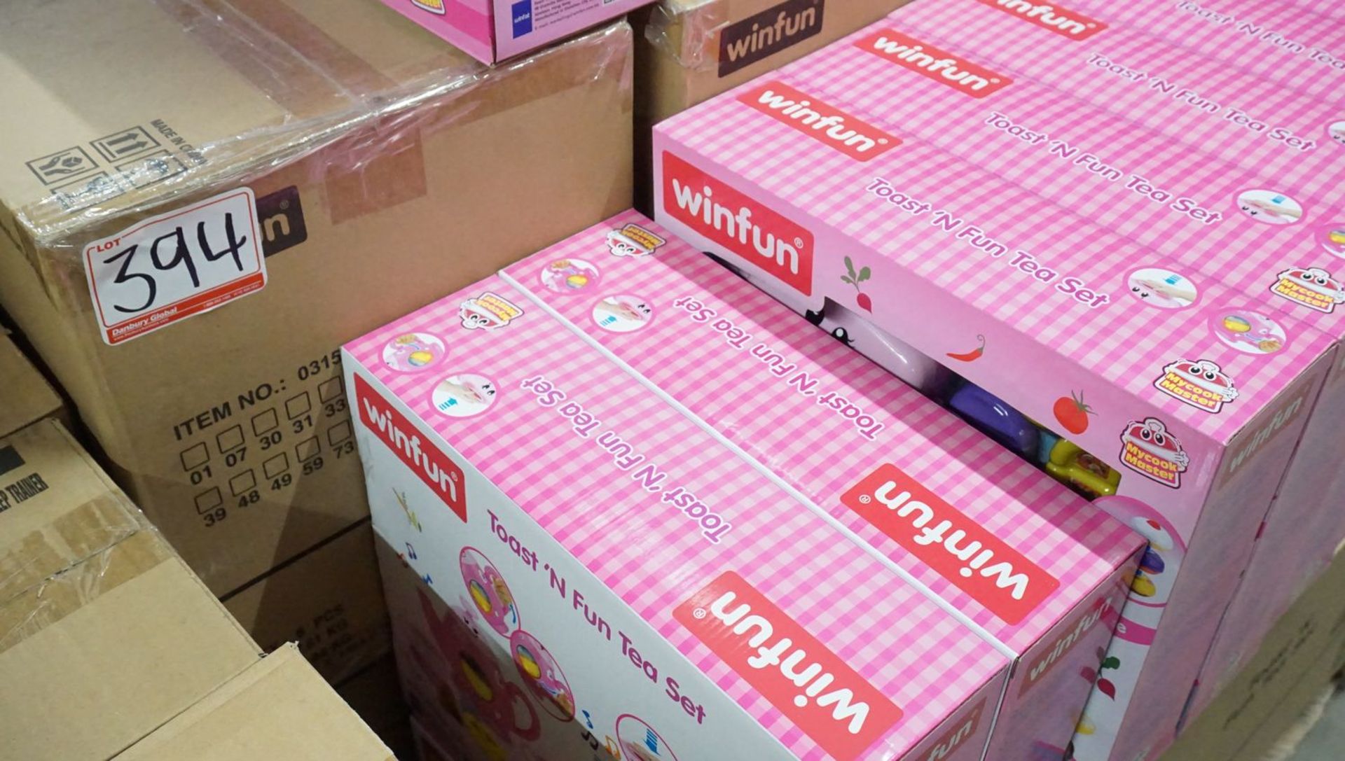 BOXES - WINFUN TOAST N FUN TEA SET (6 PCS/BOX)