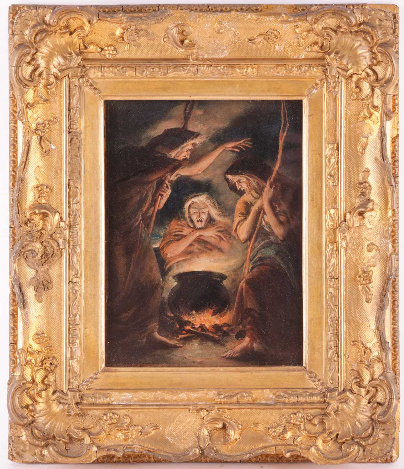 William Edward Frost RA (1810-1877) British, The Witches, oil on panel ...