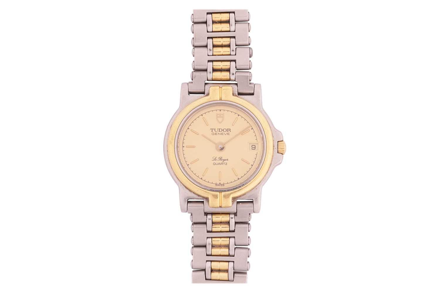 A Tudor Genève Le Royal Quartz Bi-metal lady's dress watch. Model ...