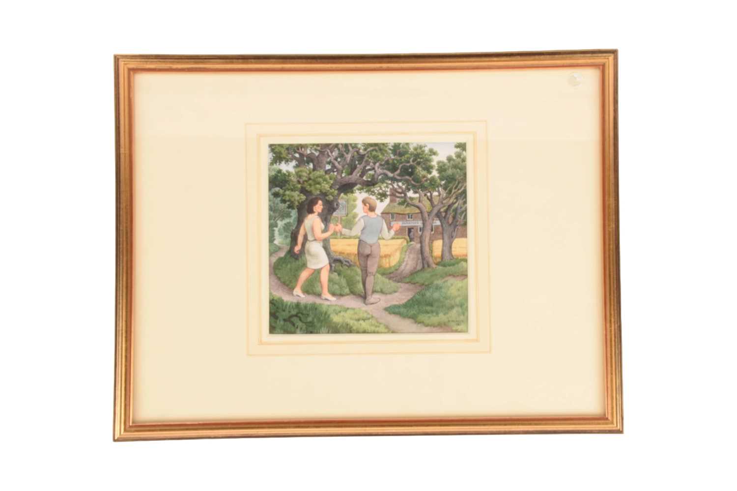 Norman Neasom (British, 1915-2010), A Walk to Paradise Garden, signed ...
