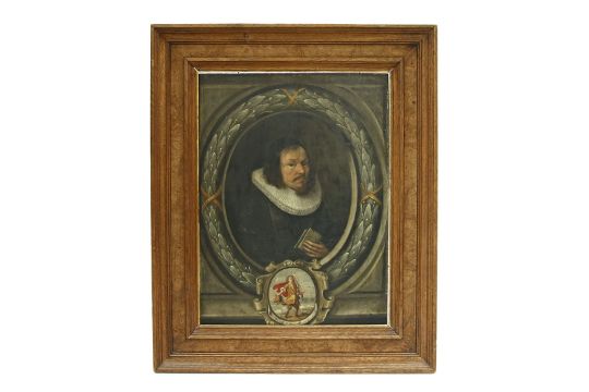 Unbekannter Maler des Barock (17. Jh.) Darstellung des Hamburger ...