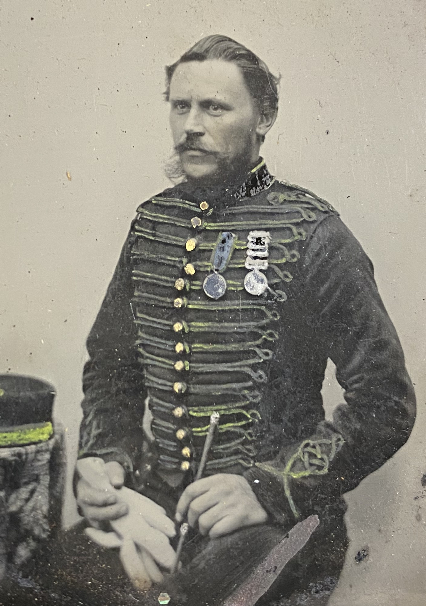 Pair: Gunner Charles Easter, ‘I’ Troop, Royal Horse Artillery Crimea ...