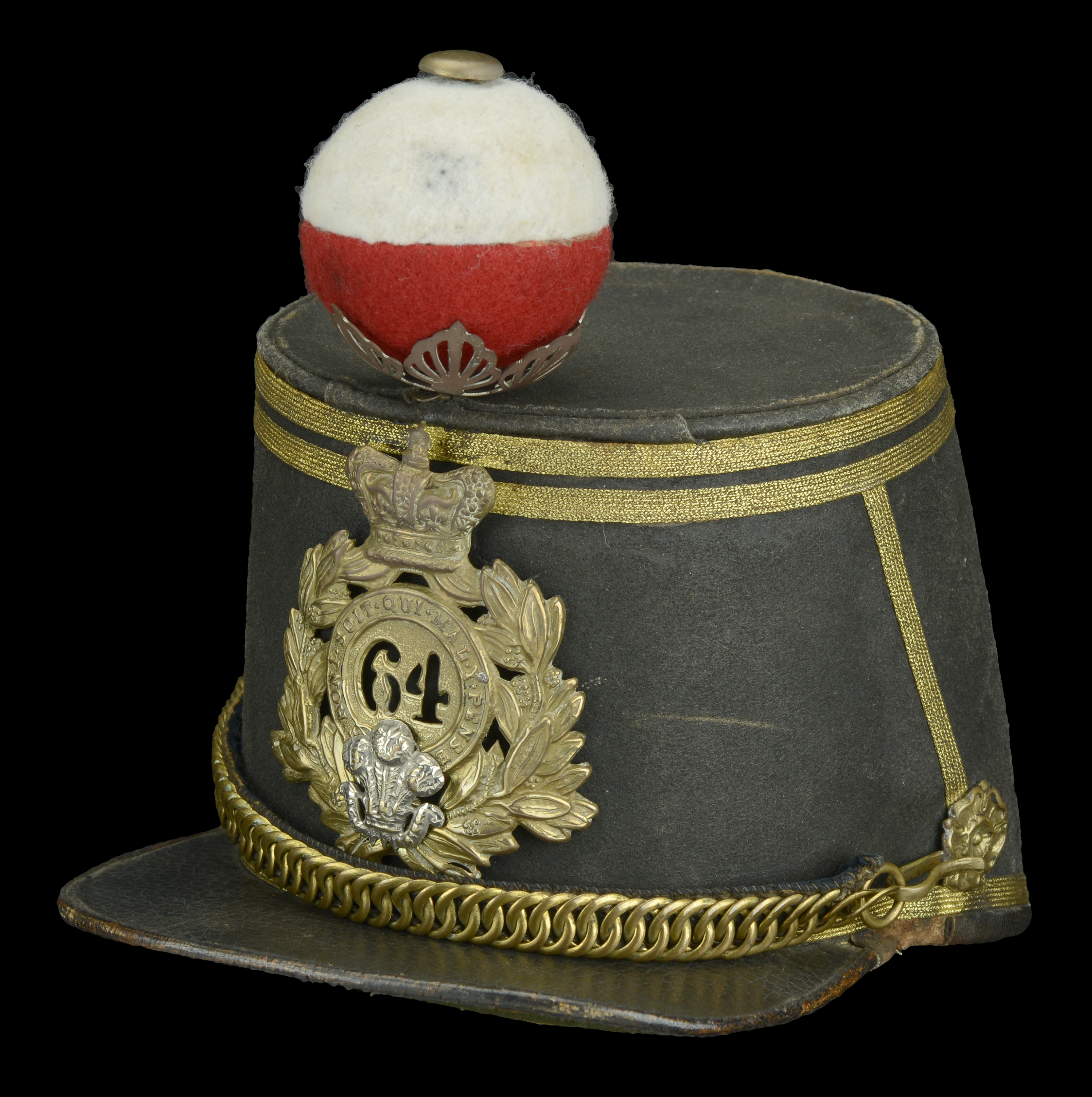 A Composite Officer’s 1869-78 Pattern Shako. An interesting example ...