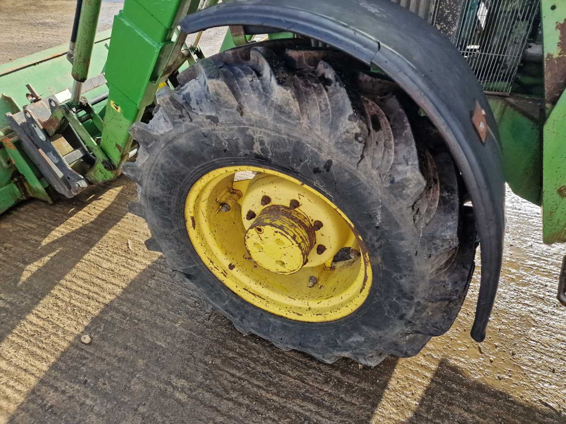 1989 John Deere 2850 4WD Tractor, Loader, 2 Spool Valves, Push Out ...