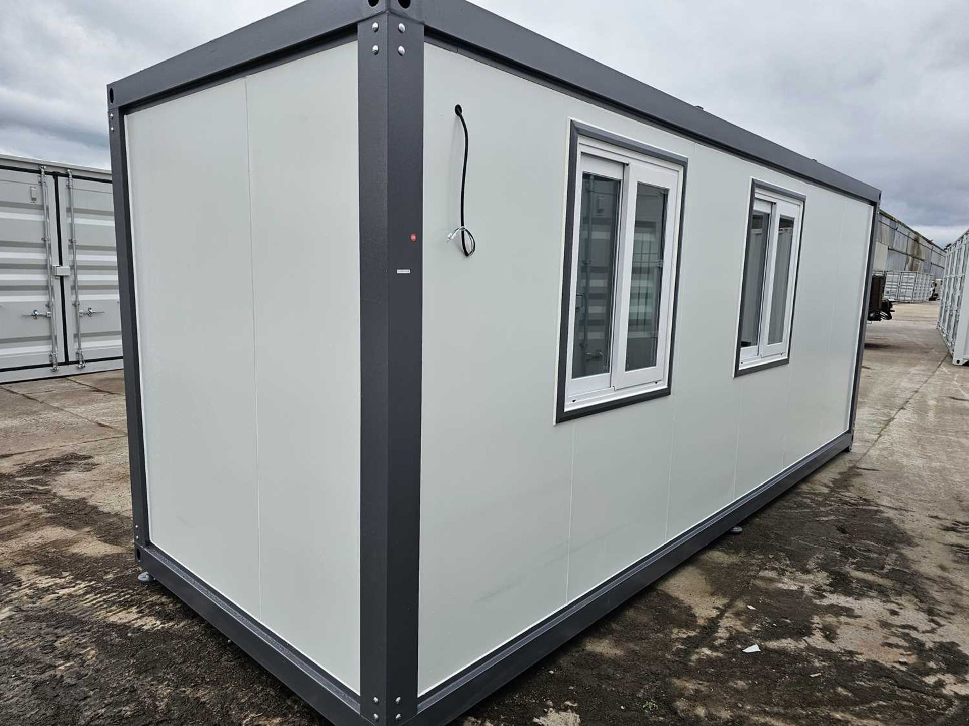 Unused Baston 7' x 20' Portable Office/Welfare Unit, W/C, Shower ...