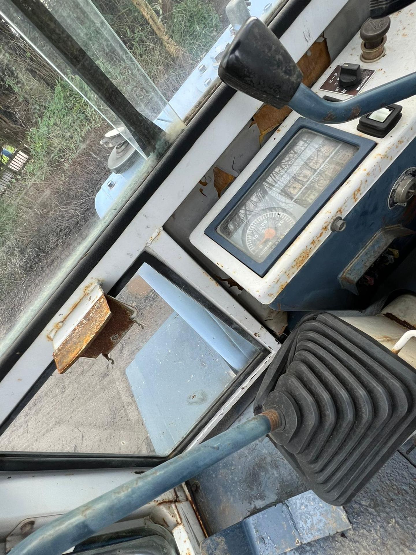 Kubota mini digger 2 buckets blade full glazed cab Rubber Tracks, Blade ...