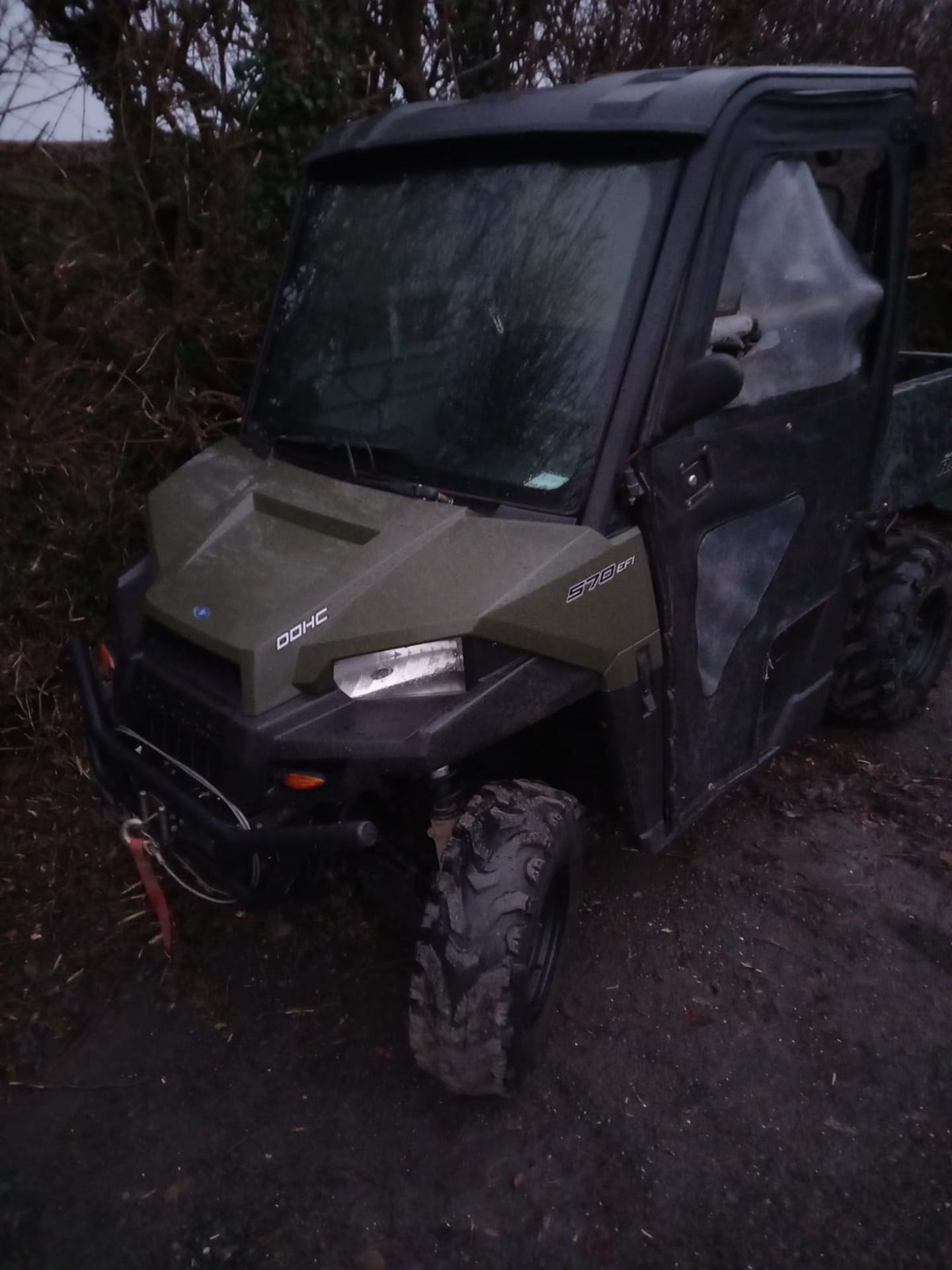 Polaris ranger buggy 570 RTV Farm machine 2016 road registered Full cab ...