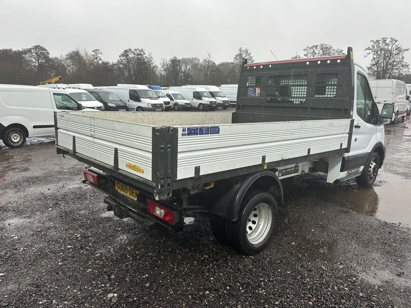 69 Plate Ford Transit 350 Tipper Twin Wheeler None Runner Low Mileage ...