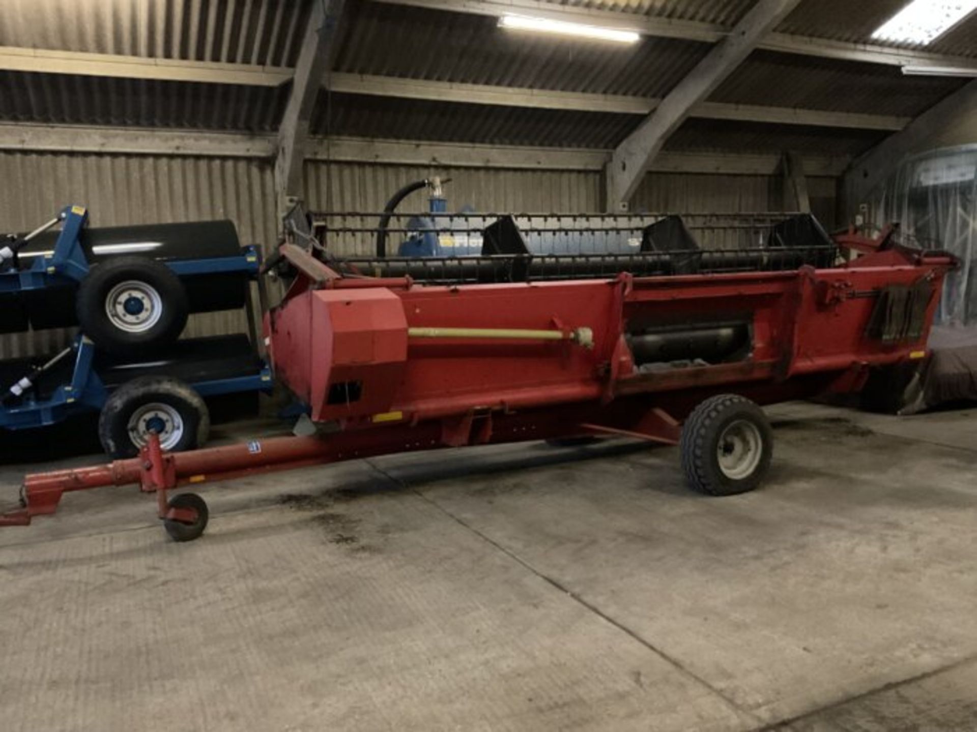 Massey Ferguson 34 Combine Harvestrer.5 Straw Walker.Rear Chopper.C/W ...