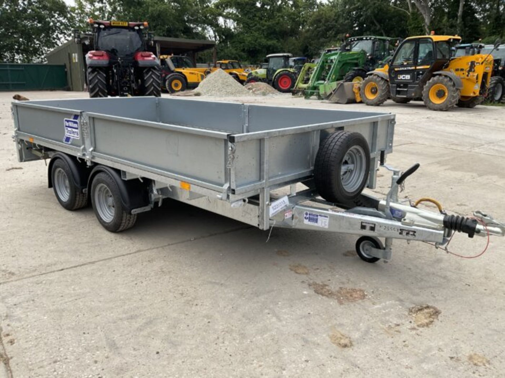 Ifor Williams LM 126 G 12FT Dropside Trailer.Tandem Axle.8ft Ramps ...
