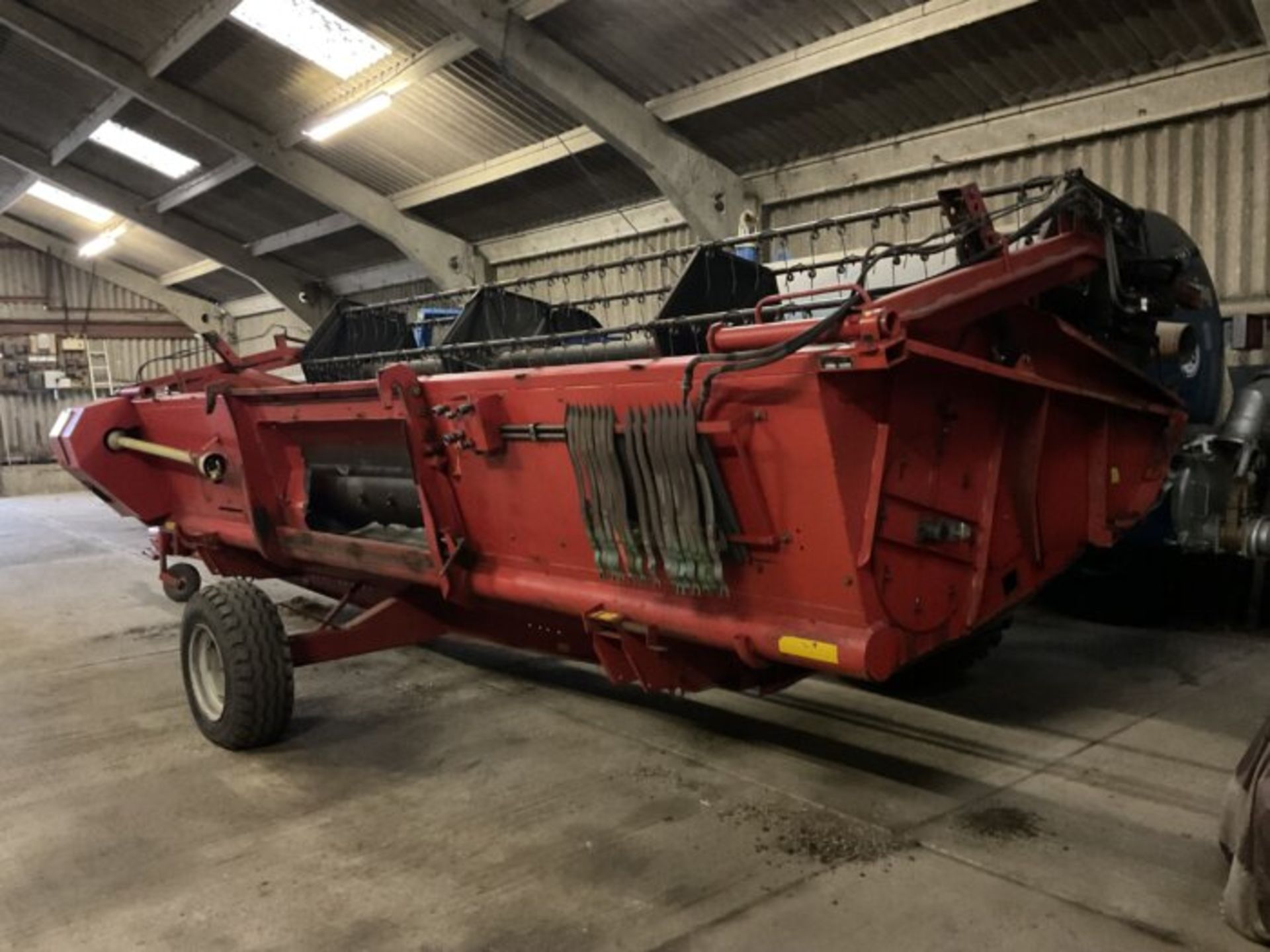 Massey Ferguson 34 Combine Harvestrer.5 Straw Walker.Rear Chopper.C/W ...