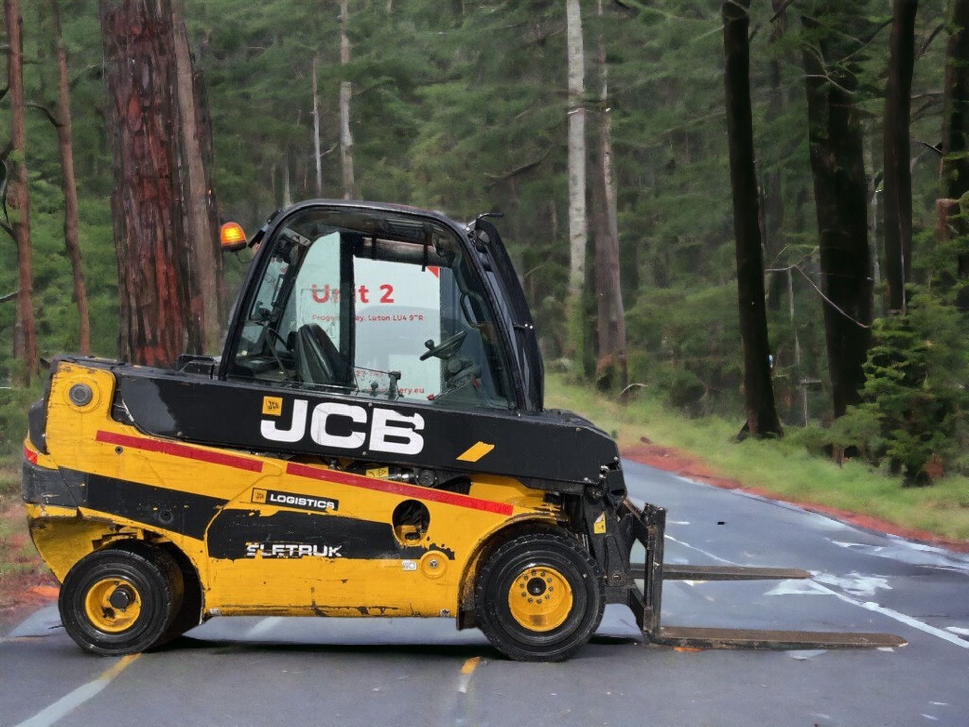 Title:Elevate Efficiency: 2019 JCB Teletruk TLT35D Telehandler ...