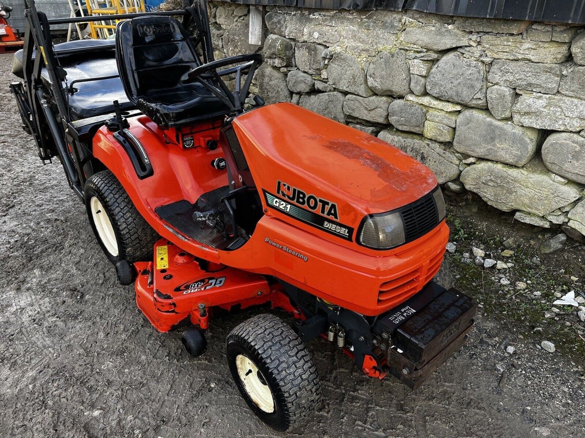 Kubota G21 Diesel Garden Grass Cutter Mower with Hydraulic Tip: Your ...