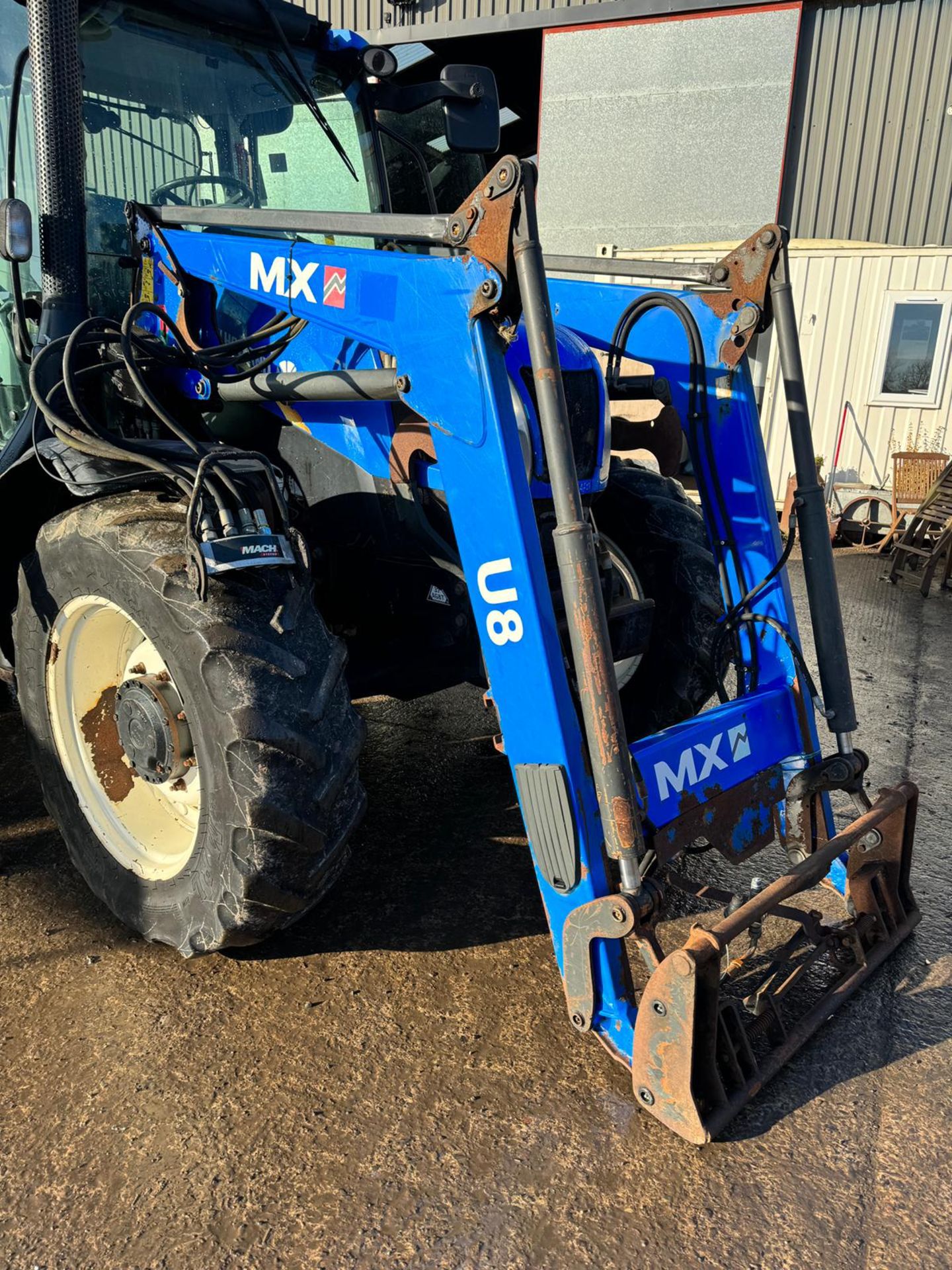 Power and Precision Combined: 2012 New Holland T6.150 Tractor Loader ...