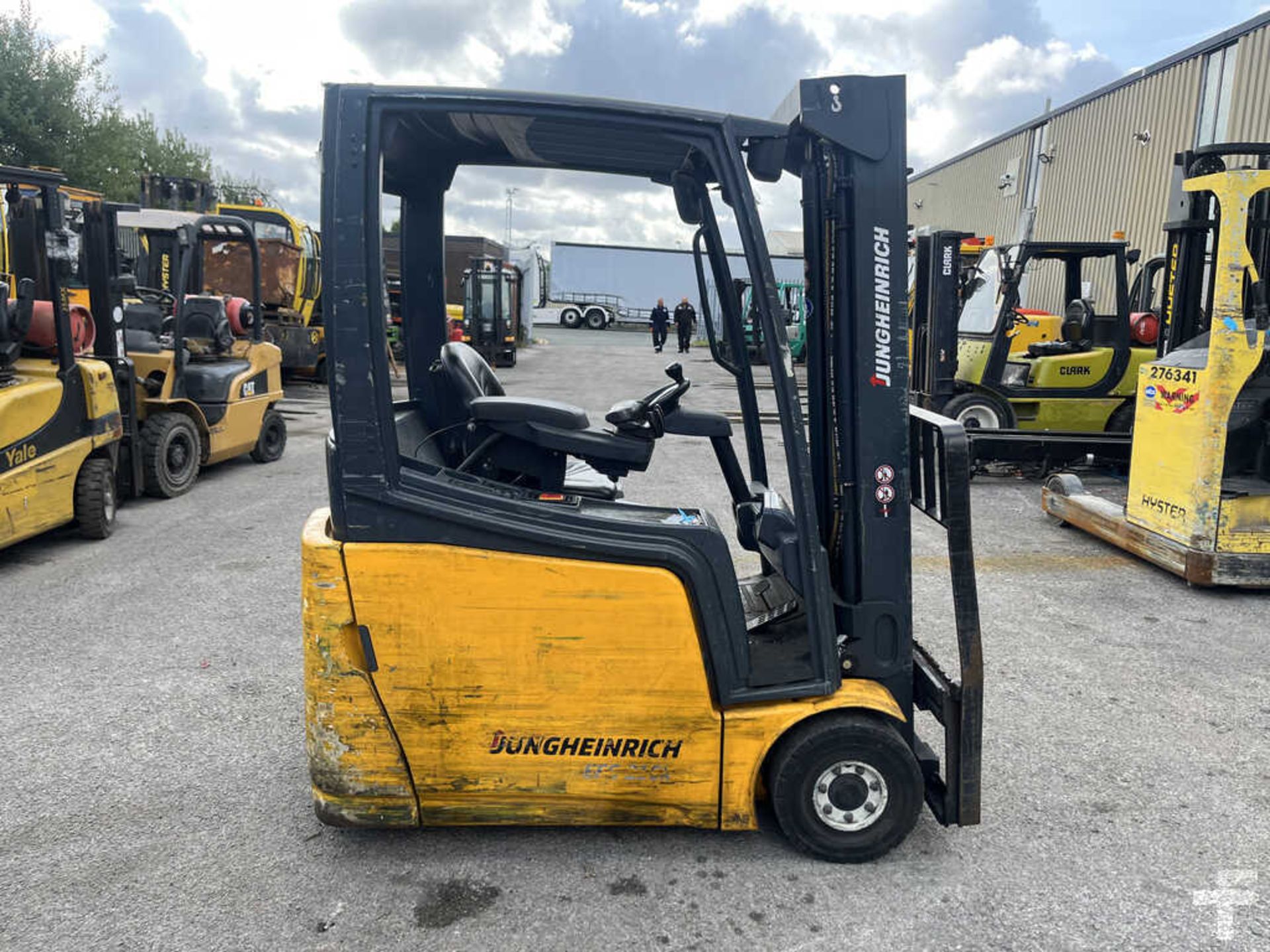 Auction Listing: 2014 Jungheinrich Electric 3-Wheel Forklift ...