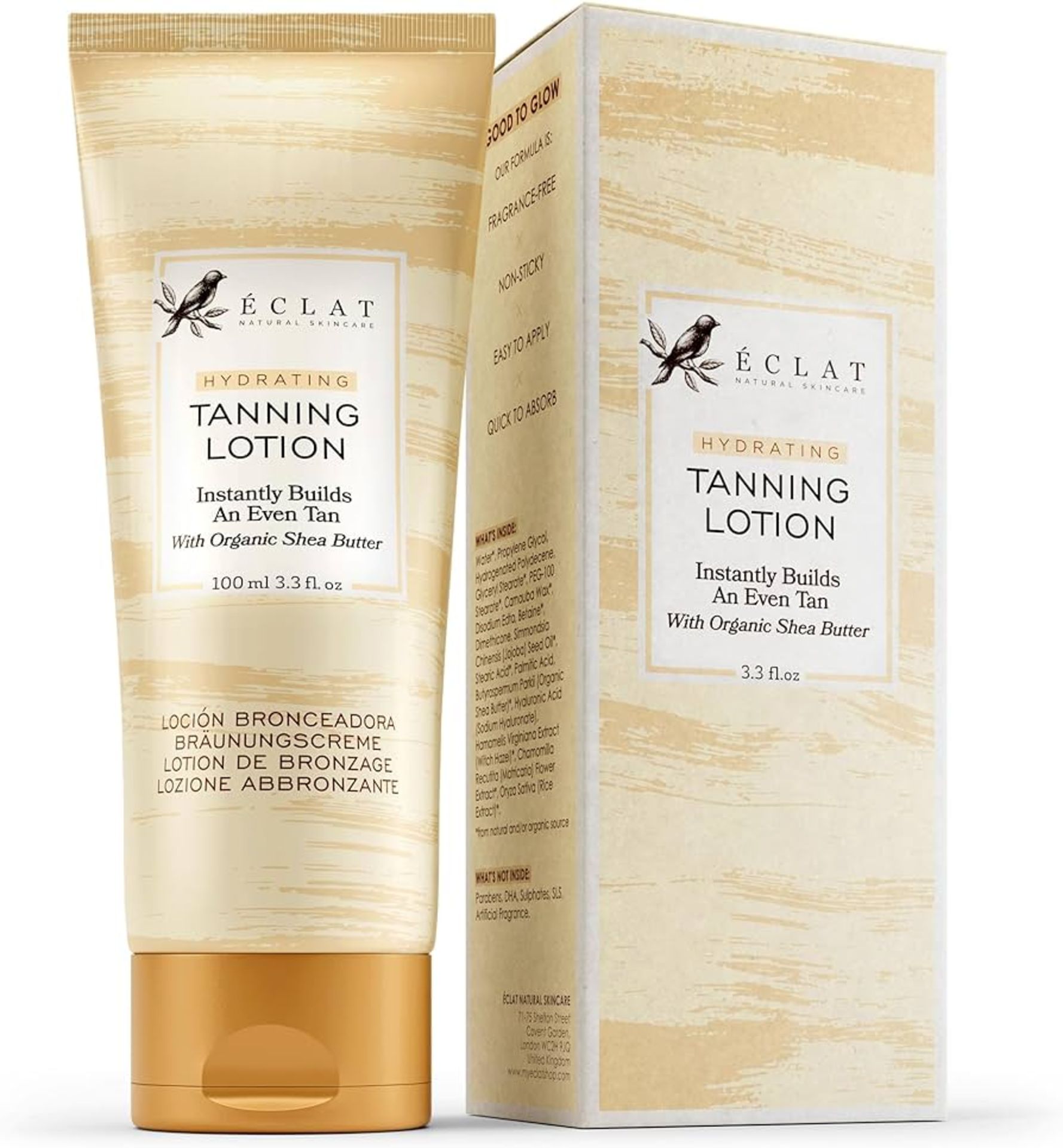 160 X ECLAT TANNING LOTION 100ML Expiry 11/03/23Collection: NelsonLot ...