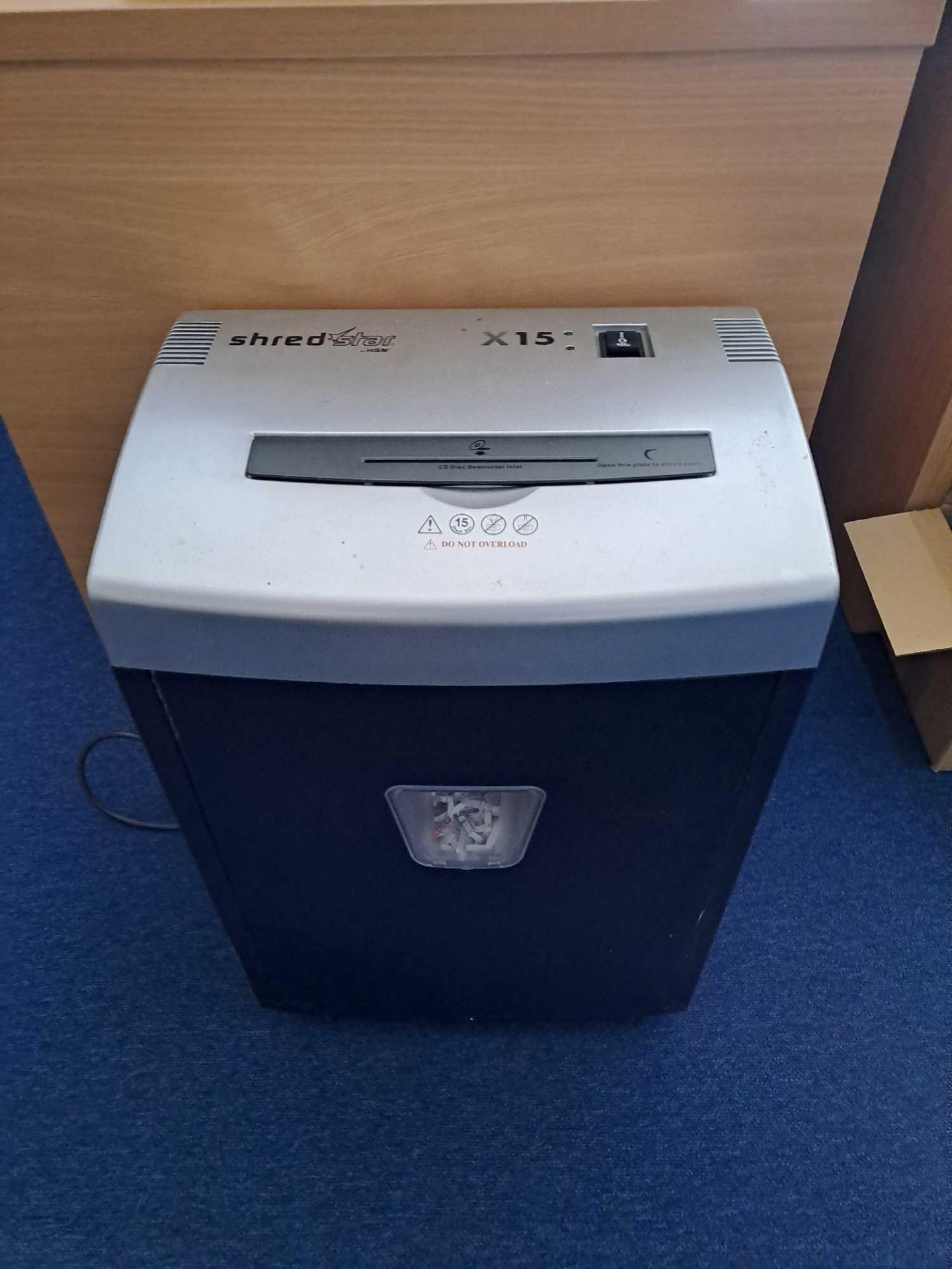 Brother MFC-L2710DN printer and Shredstar X15 paper shredder