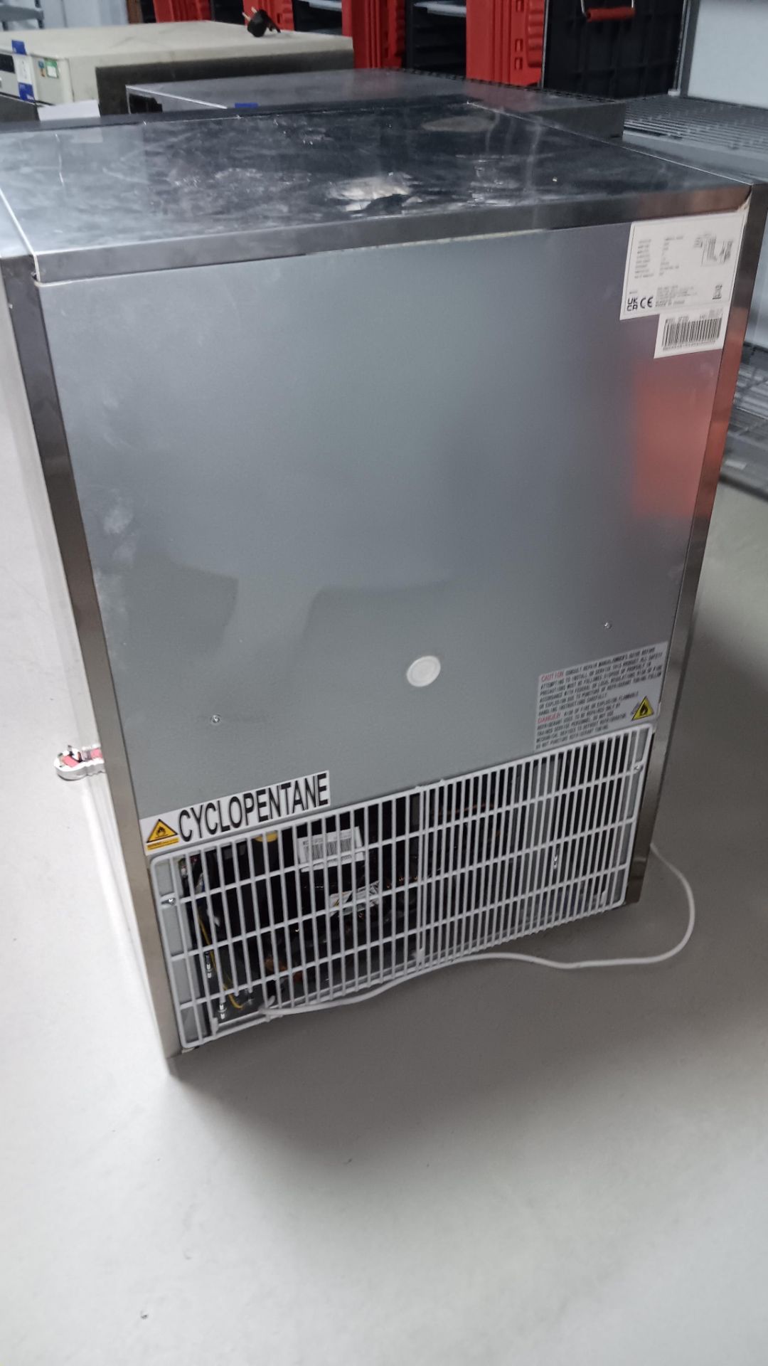 Adexa SF200 Stainless steel undercounter commercial single door freezer ...