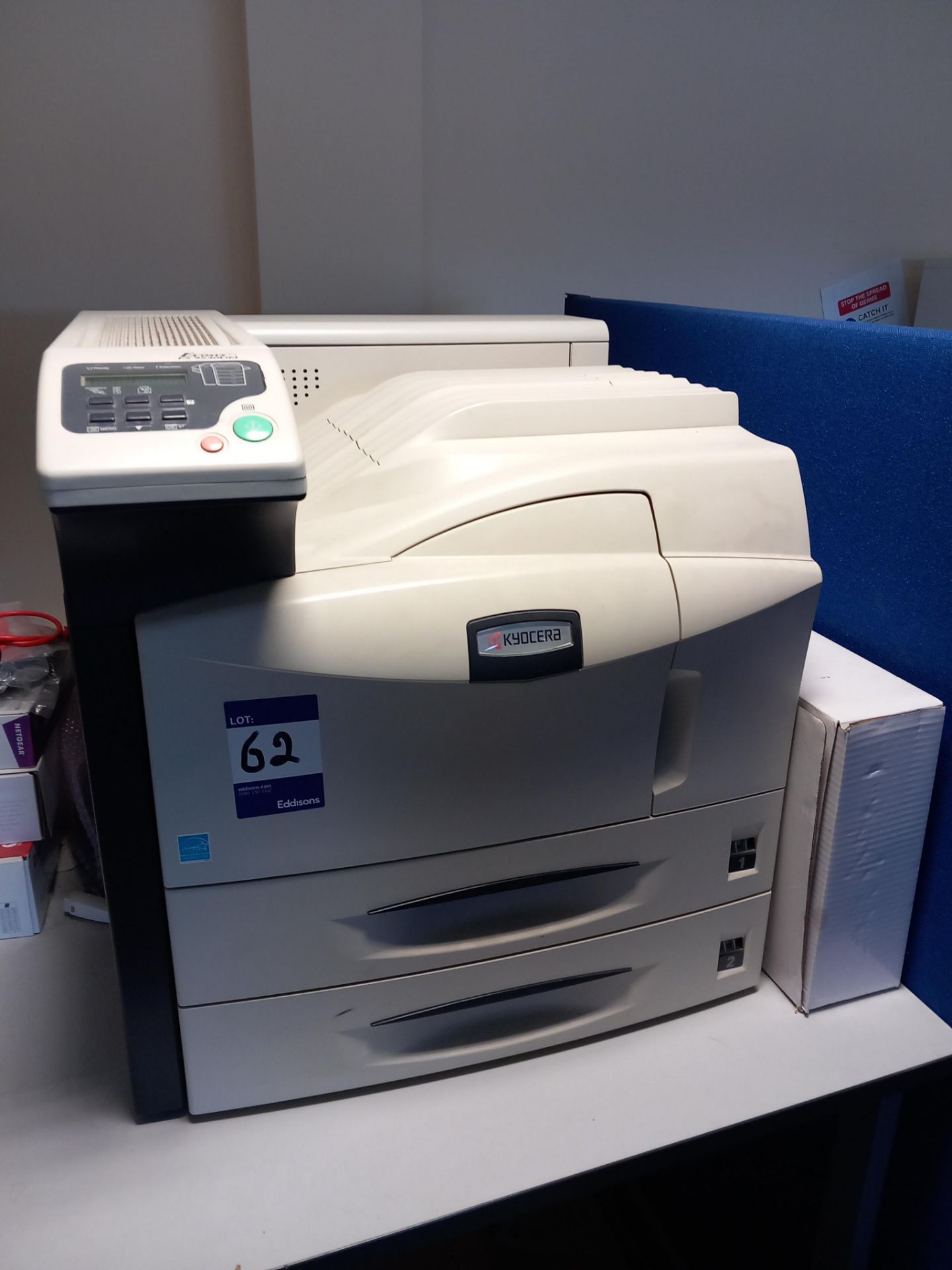 Kyocera FS-9530DN laser printer (Located on 1st floor)