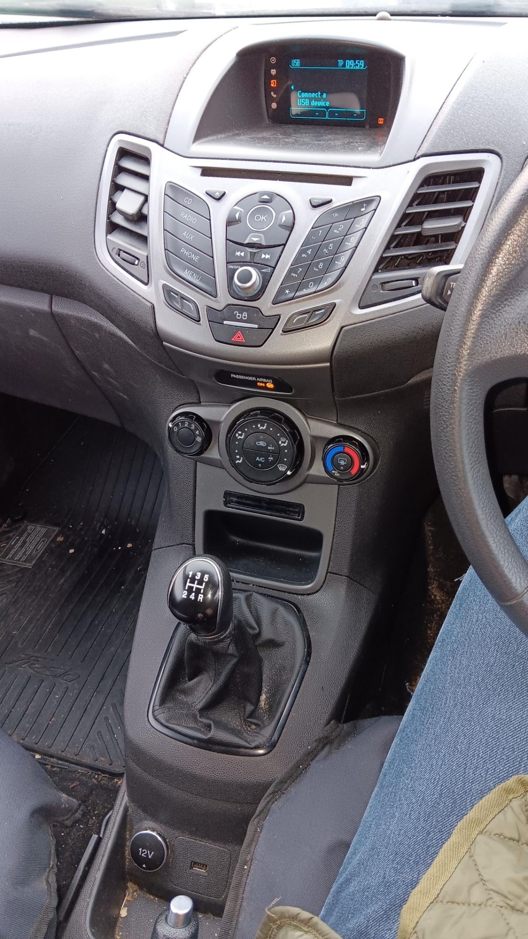 Ford Fiesta 1.5 TDCi Van, Registration FM17 VTU, Odometer 100,085 miles ...