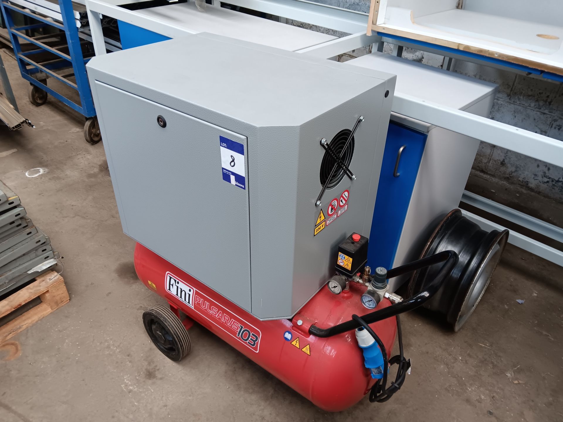 Fini Pulsaris 103 240V Silenced Portable Air Compressor