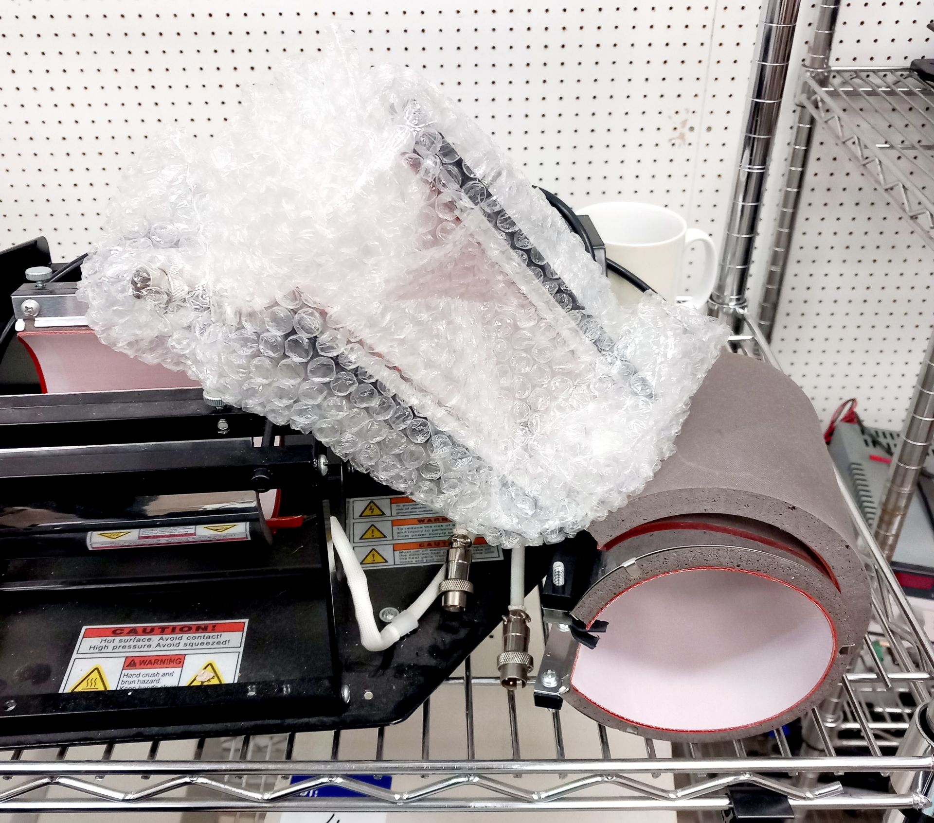 Unbranded Mug printing press with Sawgrass SG400 Sublimation ink printer